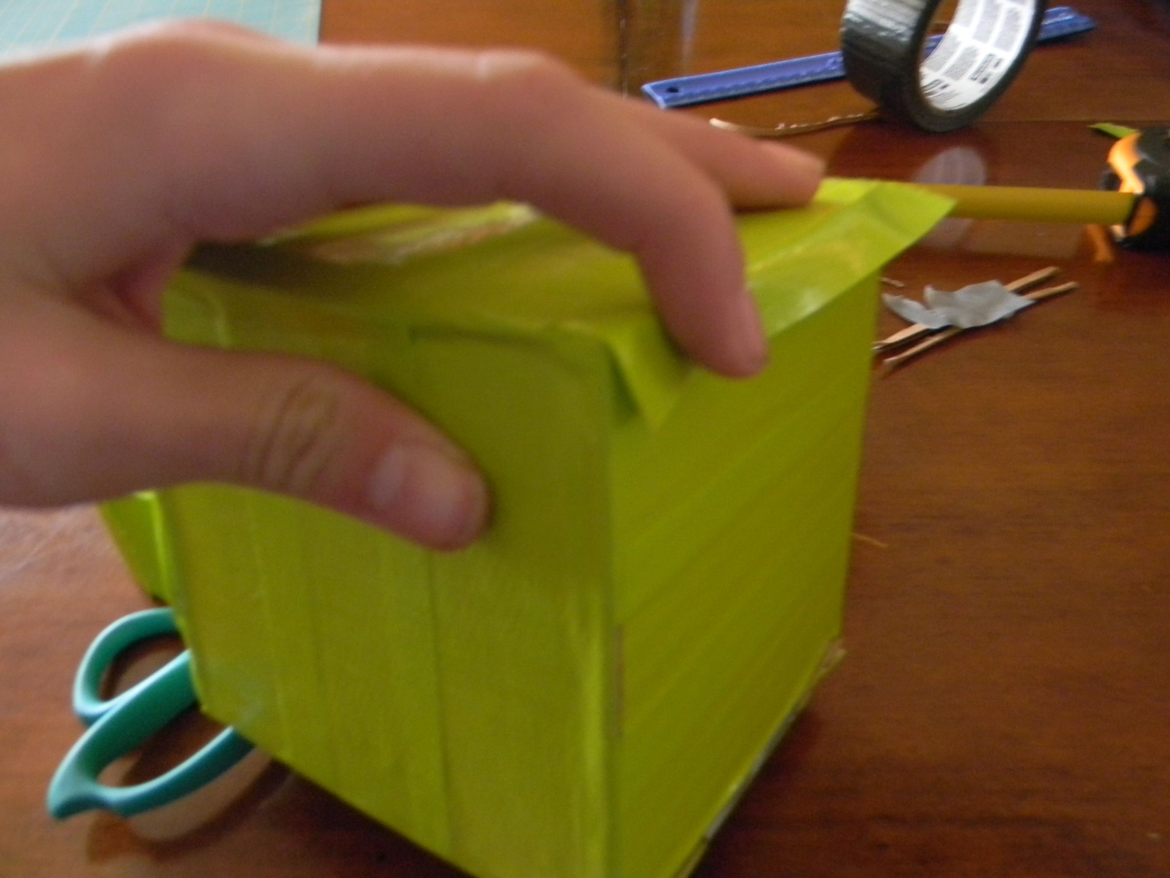Mini Duct Tape Minecraft Heads : 8 Steps - Instructables