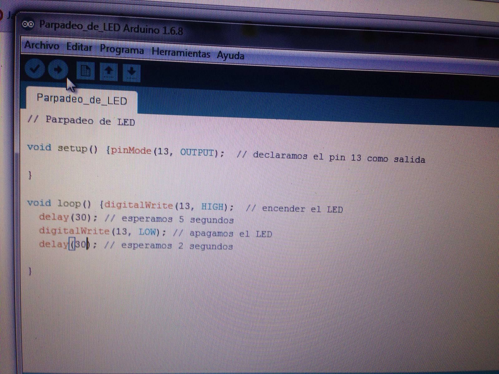 Como Hacer Parpadear Un Led Con Arduino : 4 Steps - Instructables