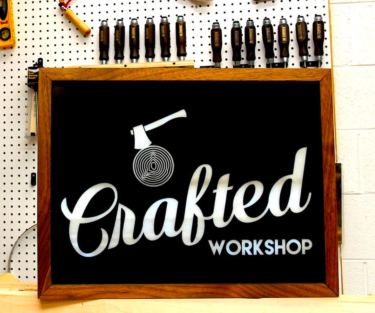 How to Build a DIY Light Box Sign With LASERS! : 12 Steps (with ...