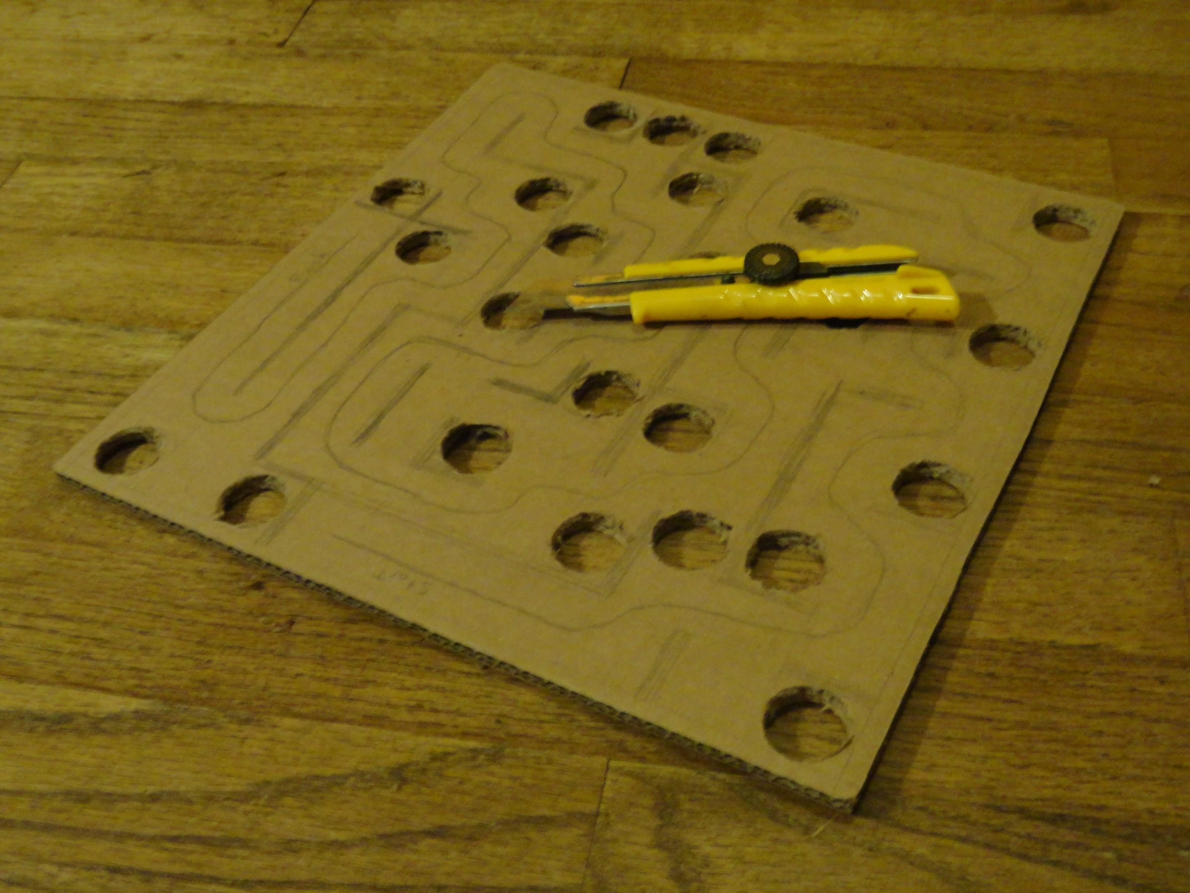 Cardboard Marble Labyrinth : 16 Steps (with Pictures) - Instructables