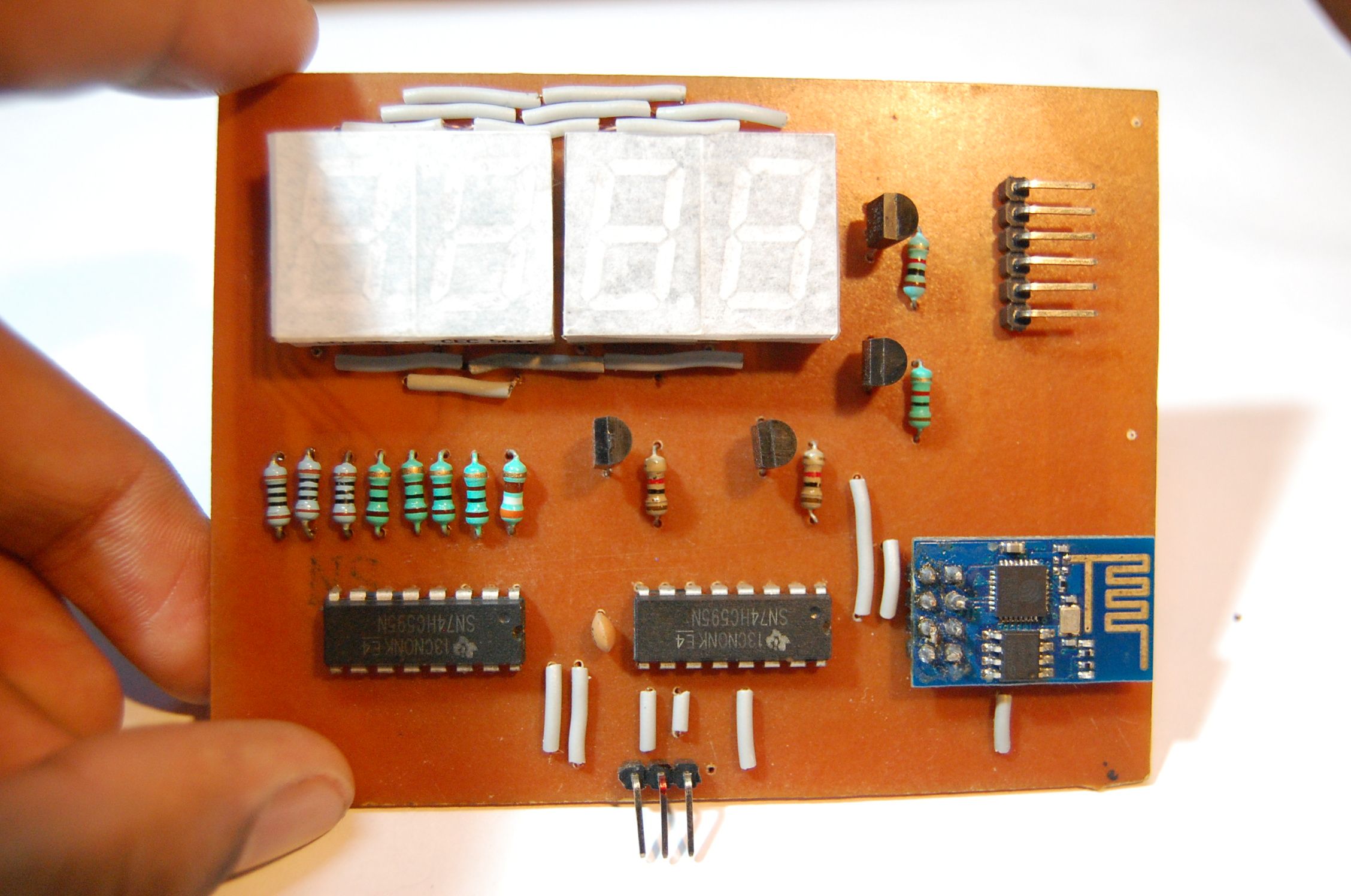 ESP8266 Desktop Clock (WiFi Synchronised!) : 11 Steps (with Pictures ...