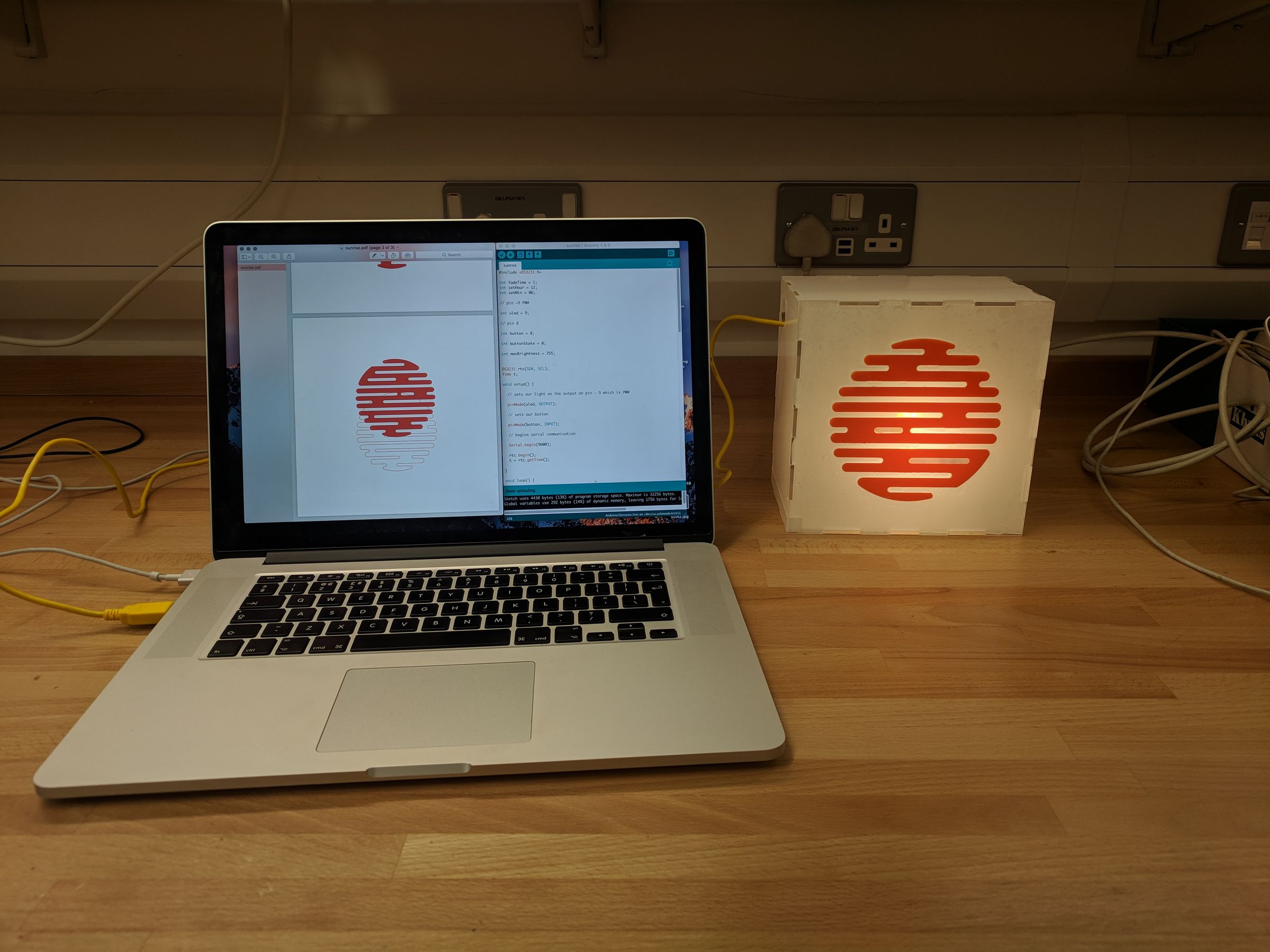 Sunrise Alarm Clock With Arduino : 9 Steps (with Pictures) - Instructables