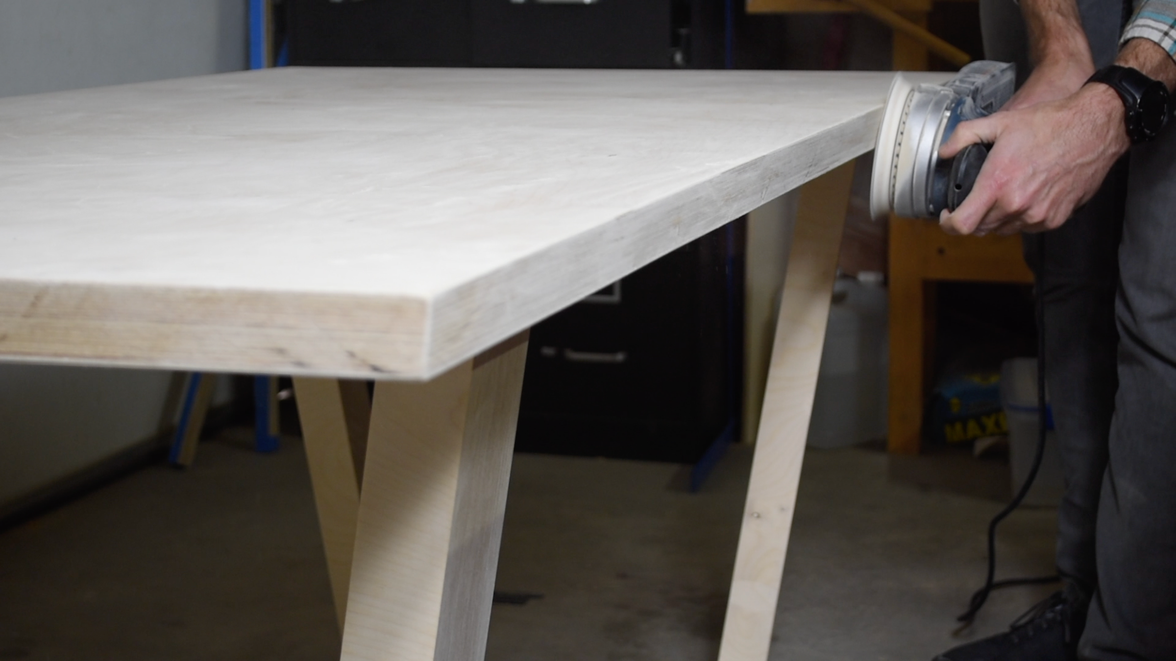 Making High End Furniture From Plywood - DIY Modern Dining Table : 6 ...