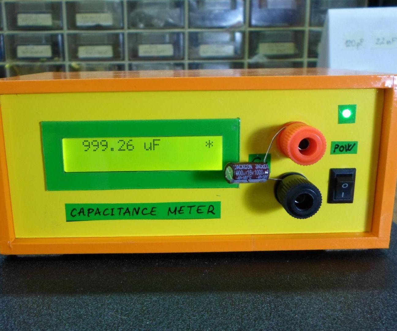 Diy Simple Arduino Autorange Capacitance Meter10pf 10000microf Instructables 6721