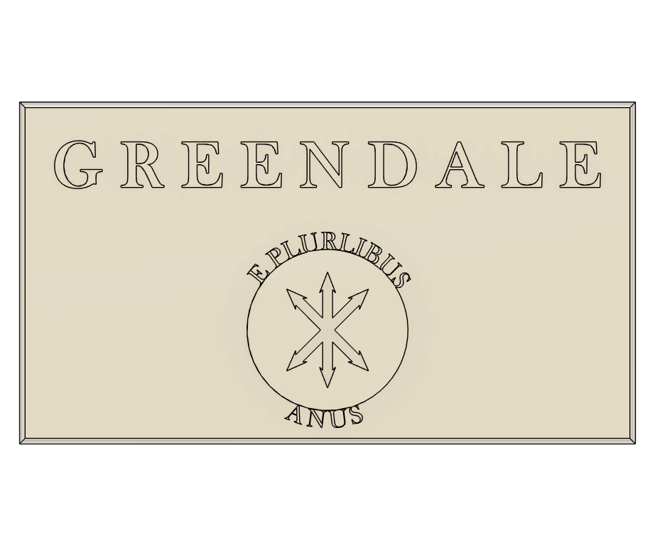 Greendale Community Collage Flag - Instructables