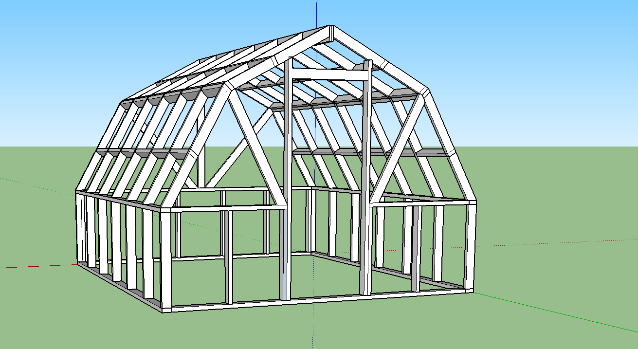 DIY GreenHouse Build- Solid Structure : 11 Steps (with Pictures ...