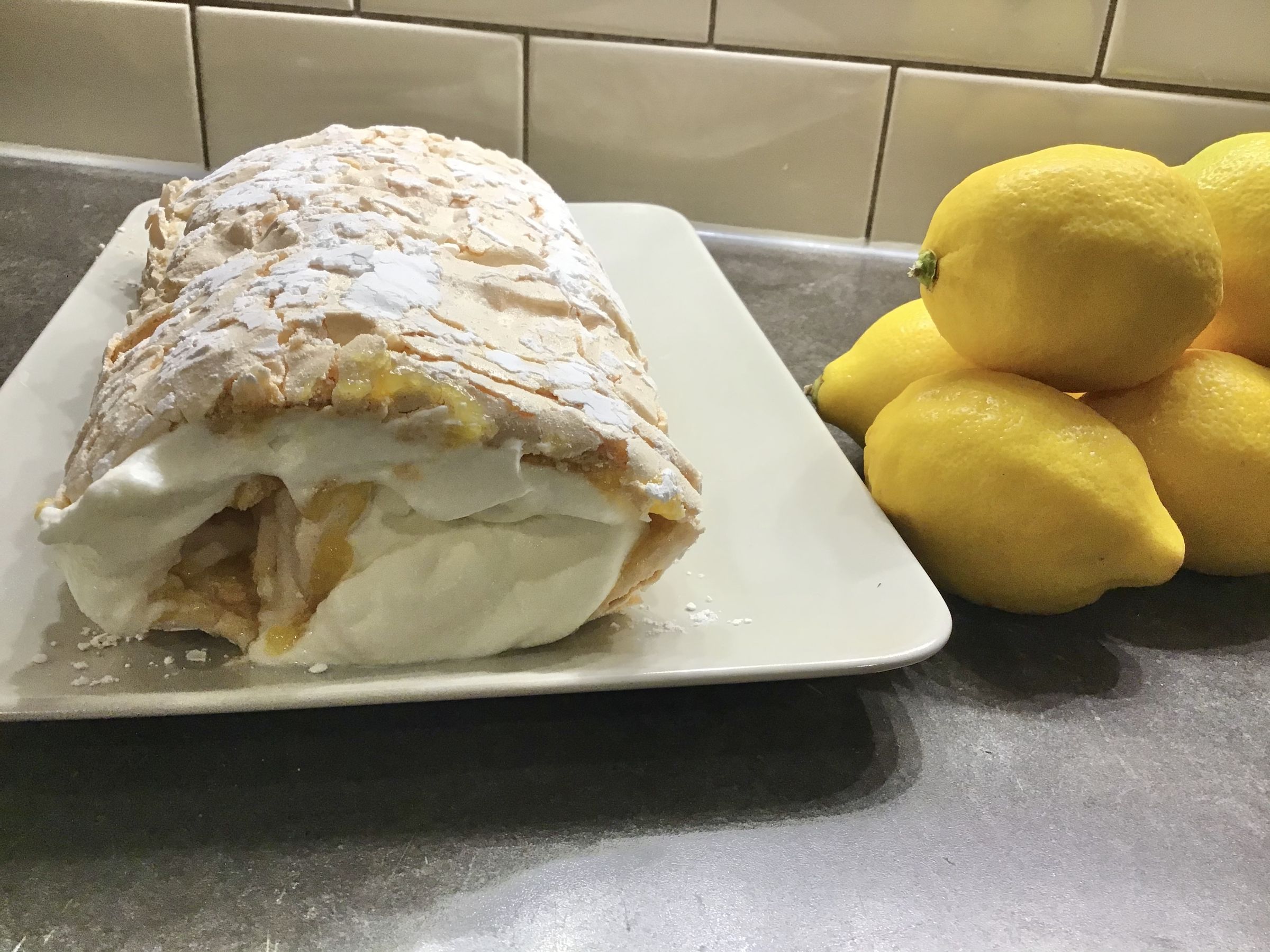 Refreshing Lemon Roulade : 5 Steps - Instructables