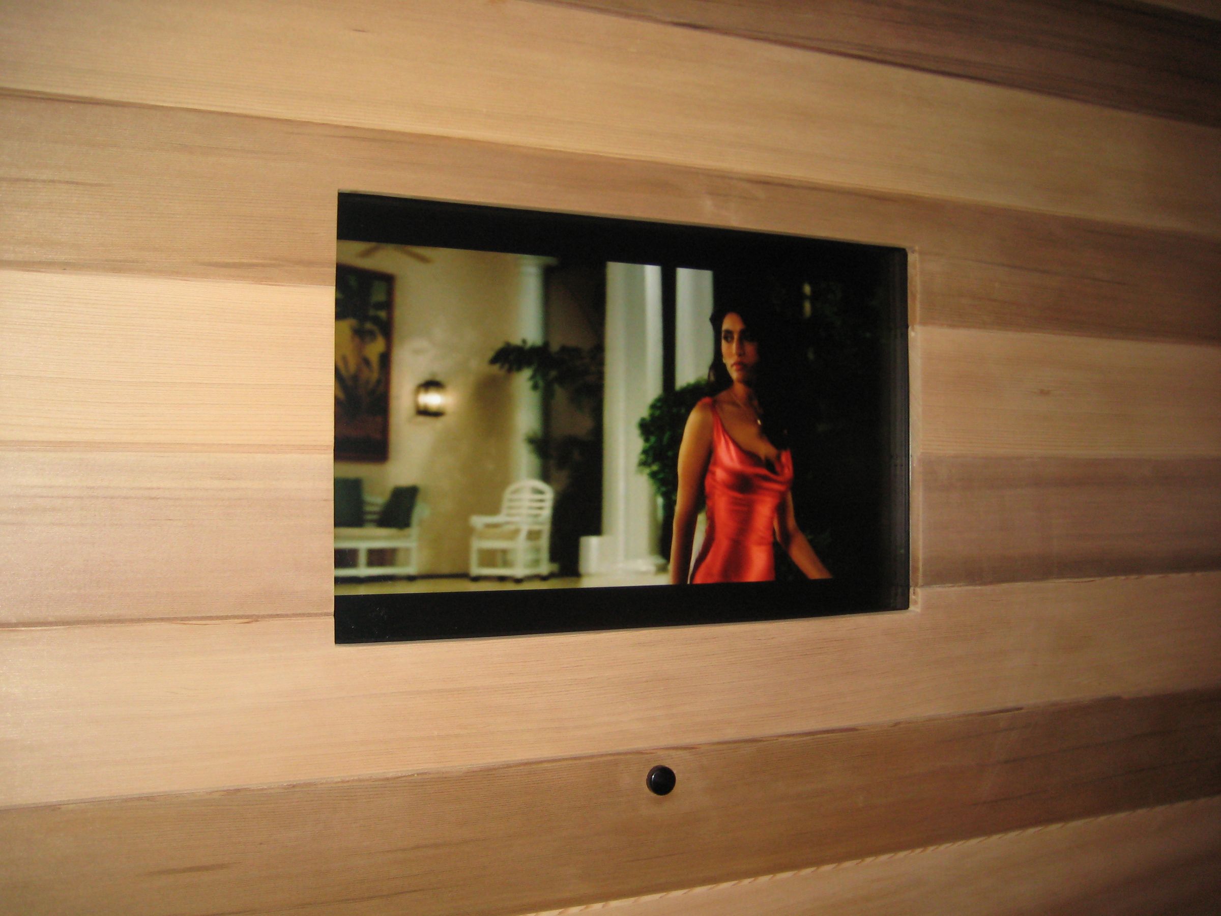 Installing a TV in a Sauna : 5 Steps (with Pictures) - Instructables