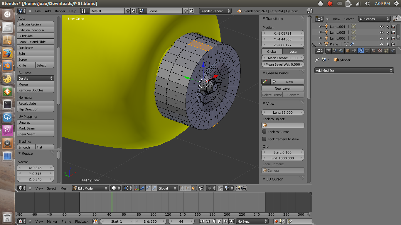 Modelling in Blender: Airplane Part 1 : 8 Steps - Instructables