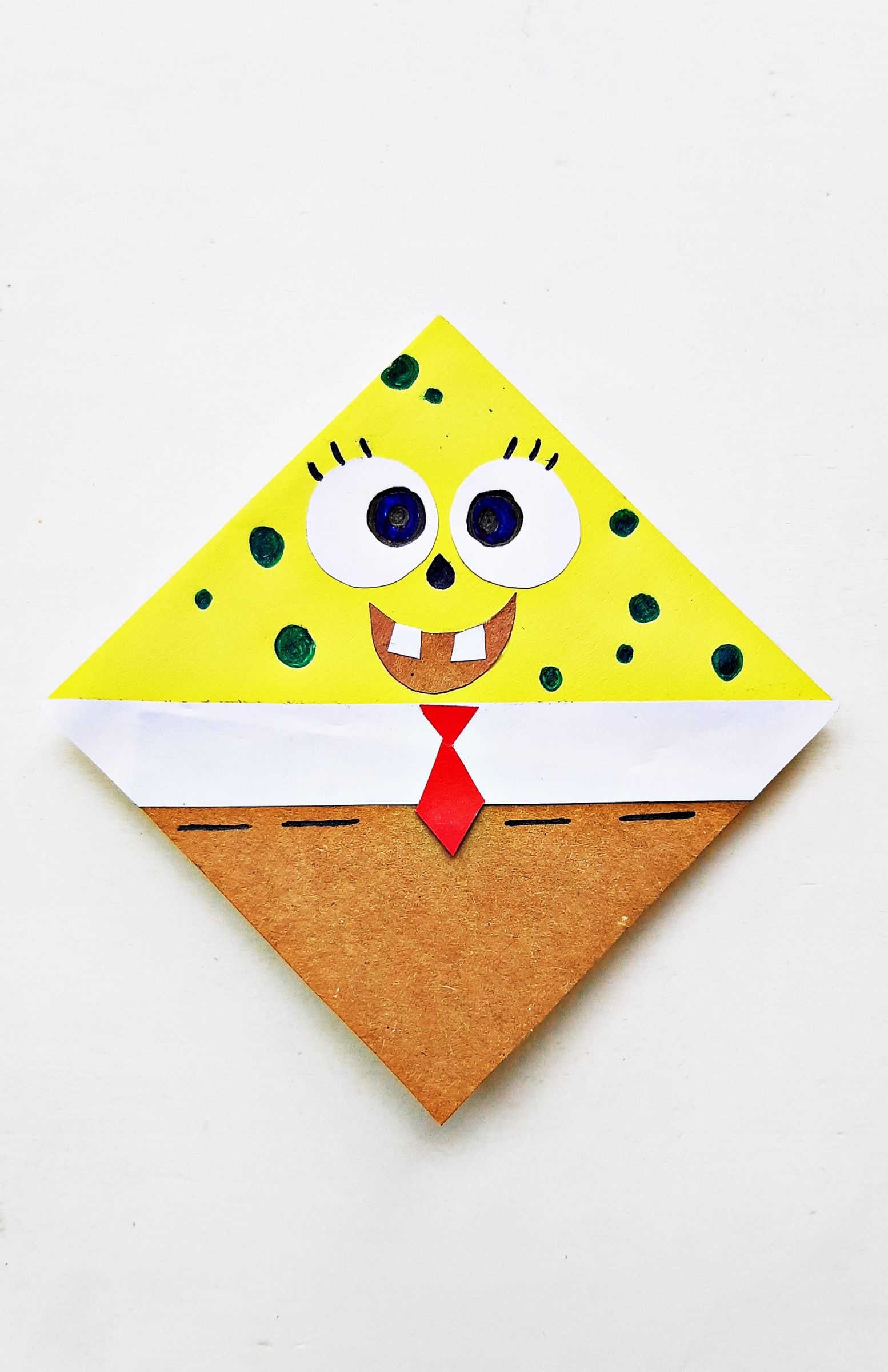 DIY Spongebob Corner Bookmark : 7 Steps (with Pictures) - Instructables