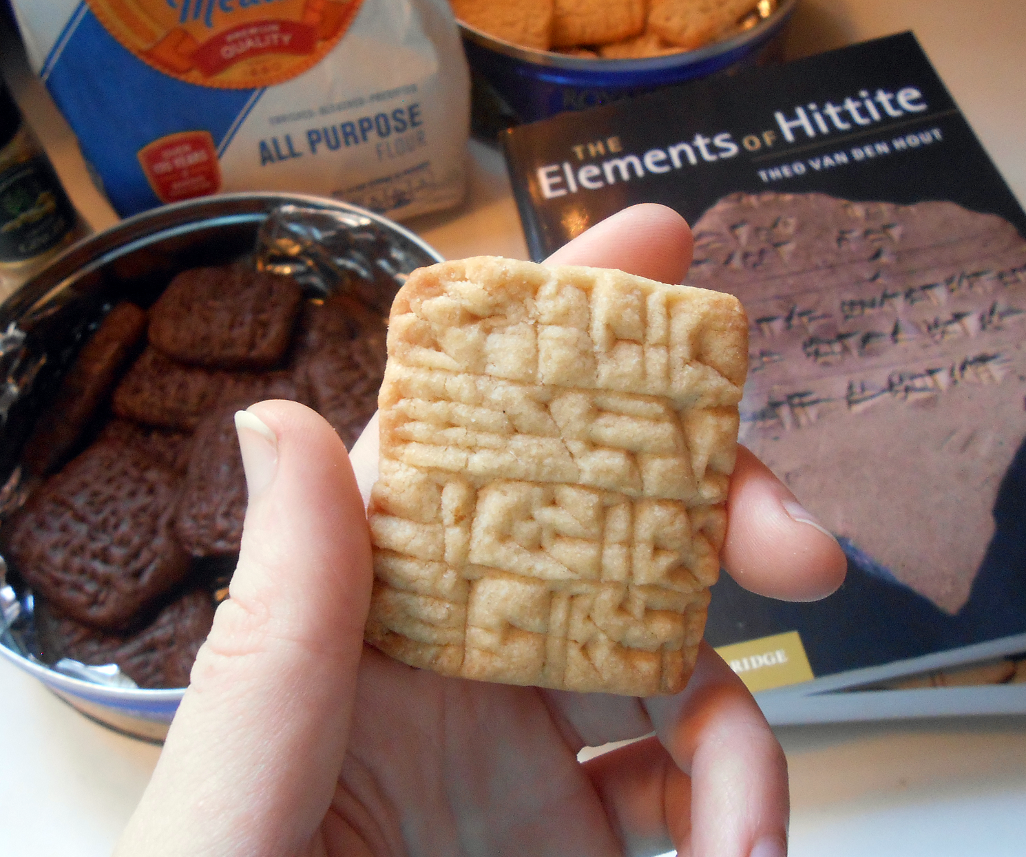 Cuneiform Clay Tablet Cookies : 7 Steps (with Pictures) - Instructables