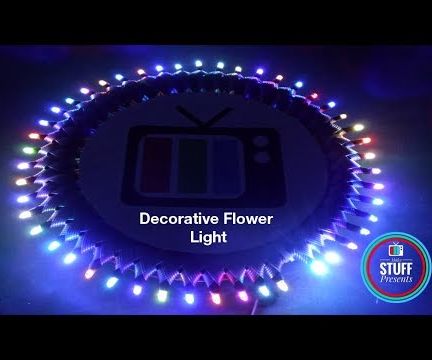 Decorative Flower RGB LED Lights | DIY : 7 Steps (with Pictures ...