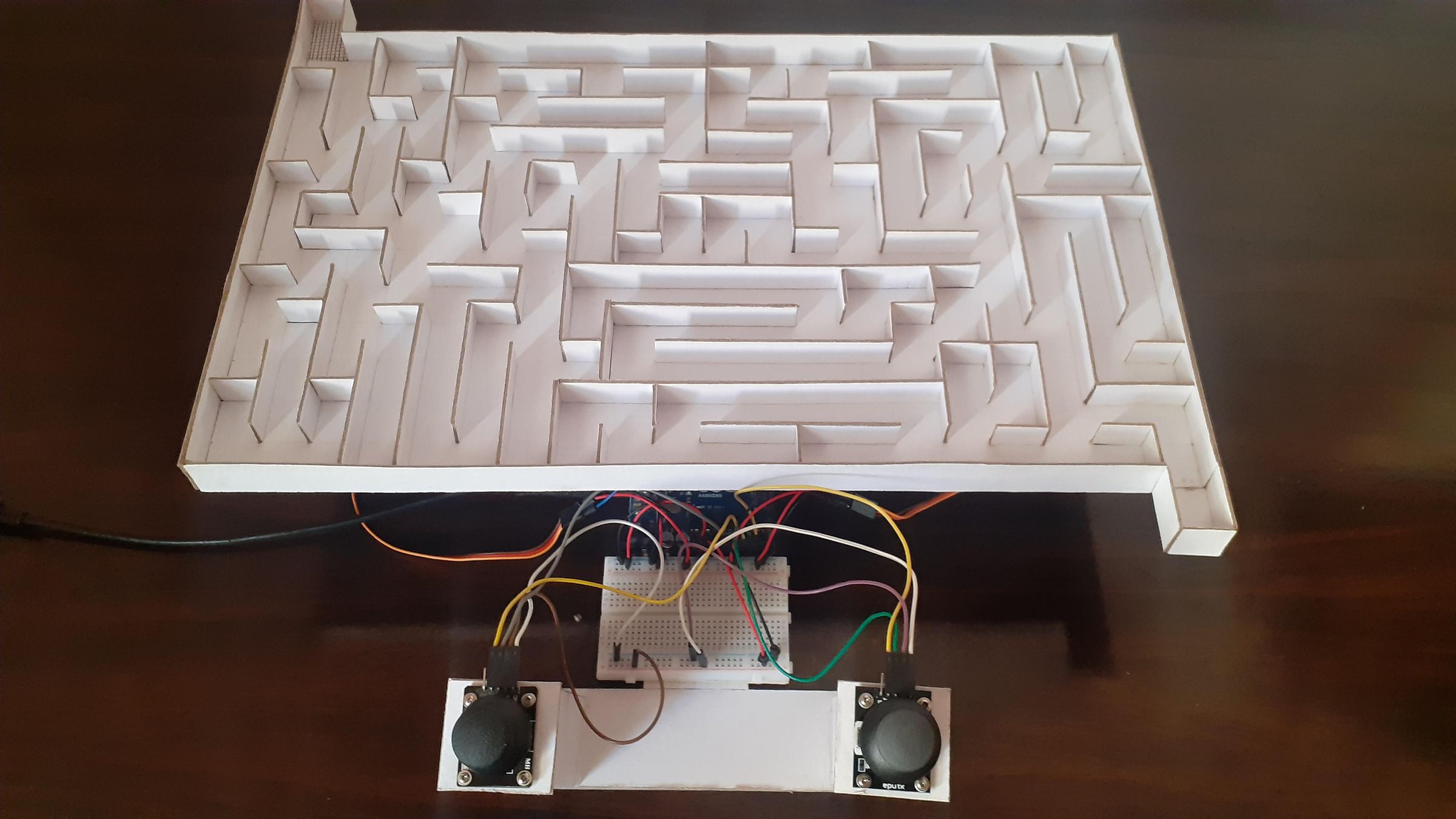 3d Maze Game Using Arduino : 8 Steps (with Pictures) - Instructables