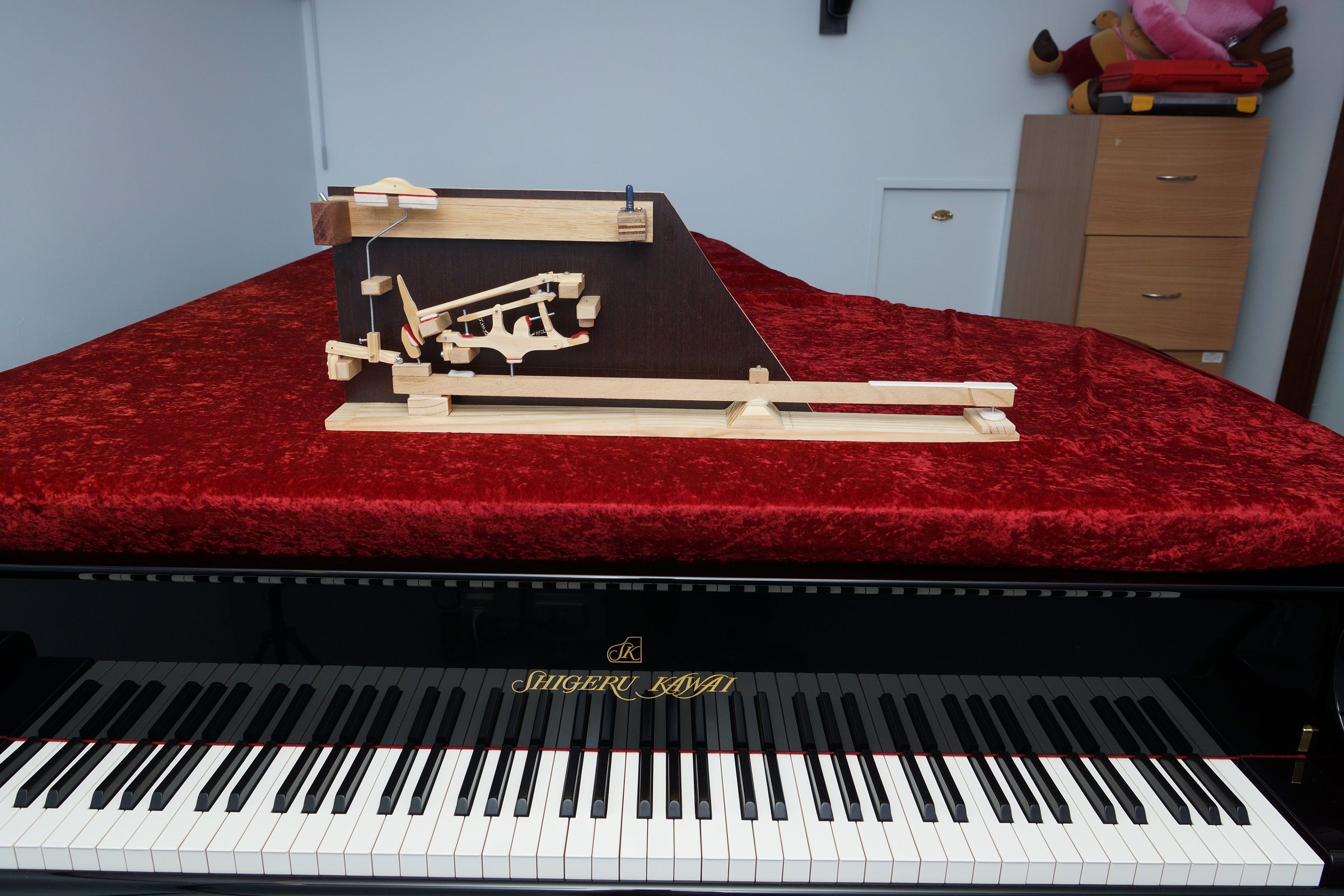 Hand Making a Grand Piano Action Model : 10 Steps - Instructables