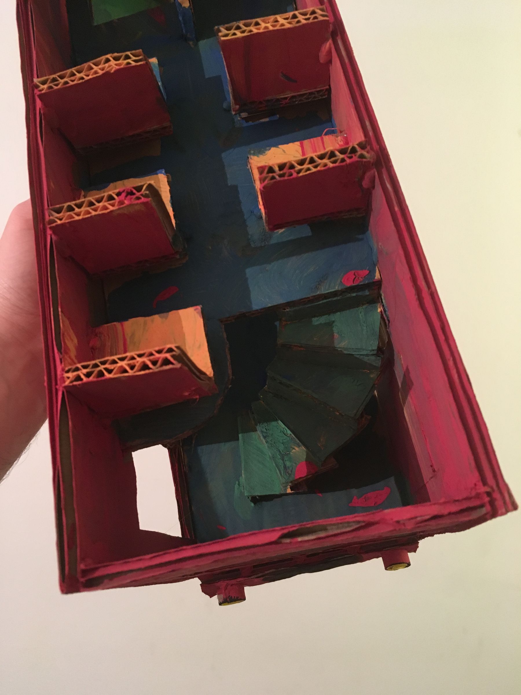 Cardboard Box Bus - for a Toy Ride : 16 Steps (with Pictures ...