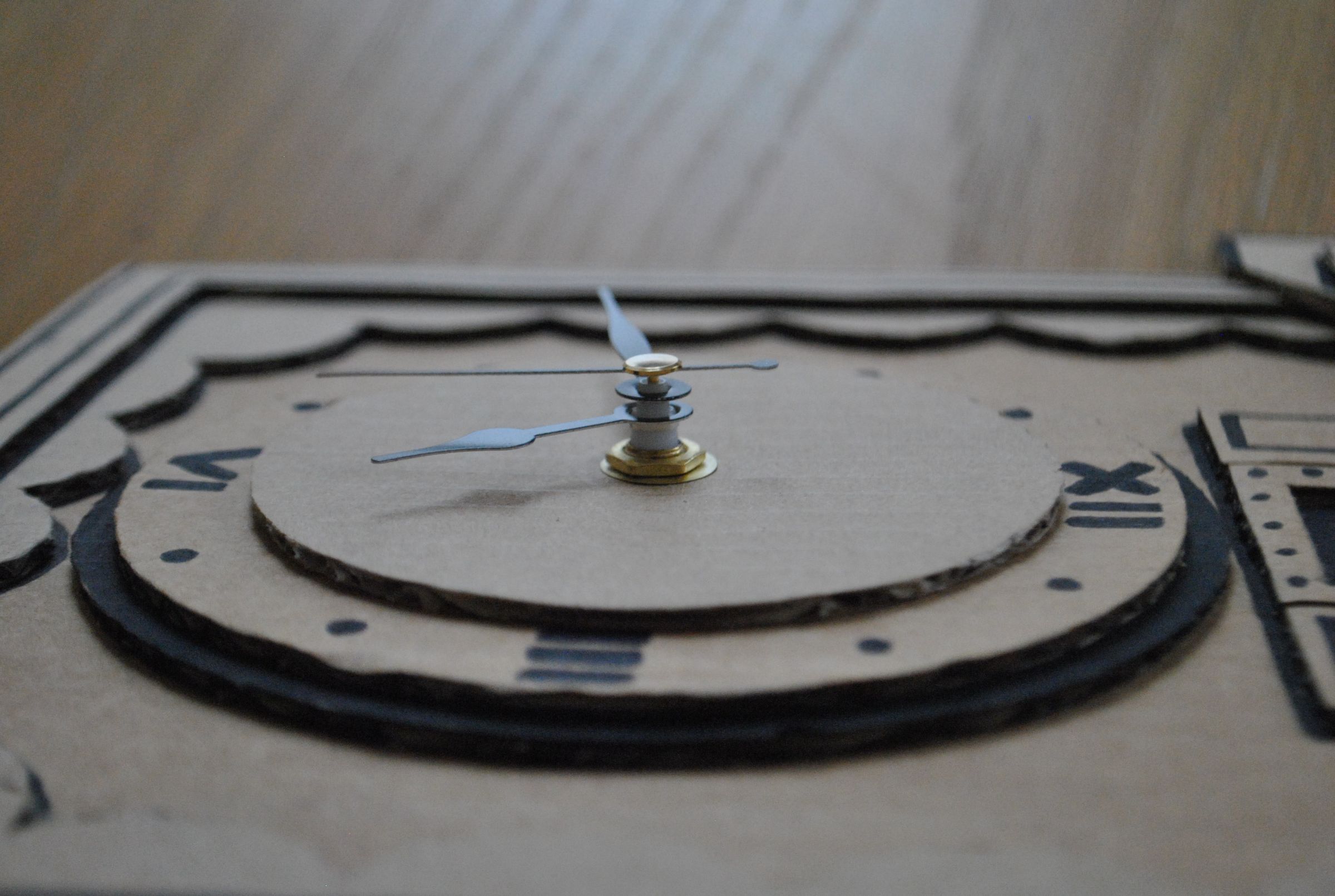 Card-bored Clock - Instructables