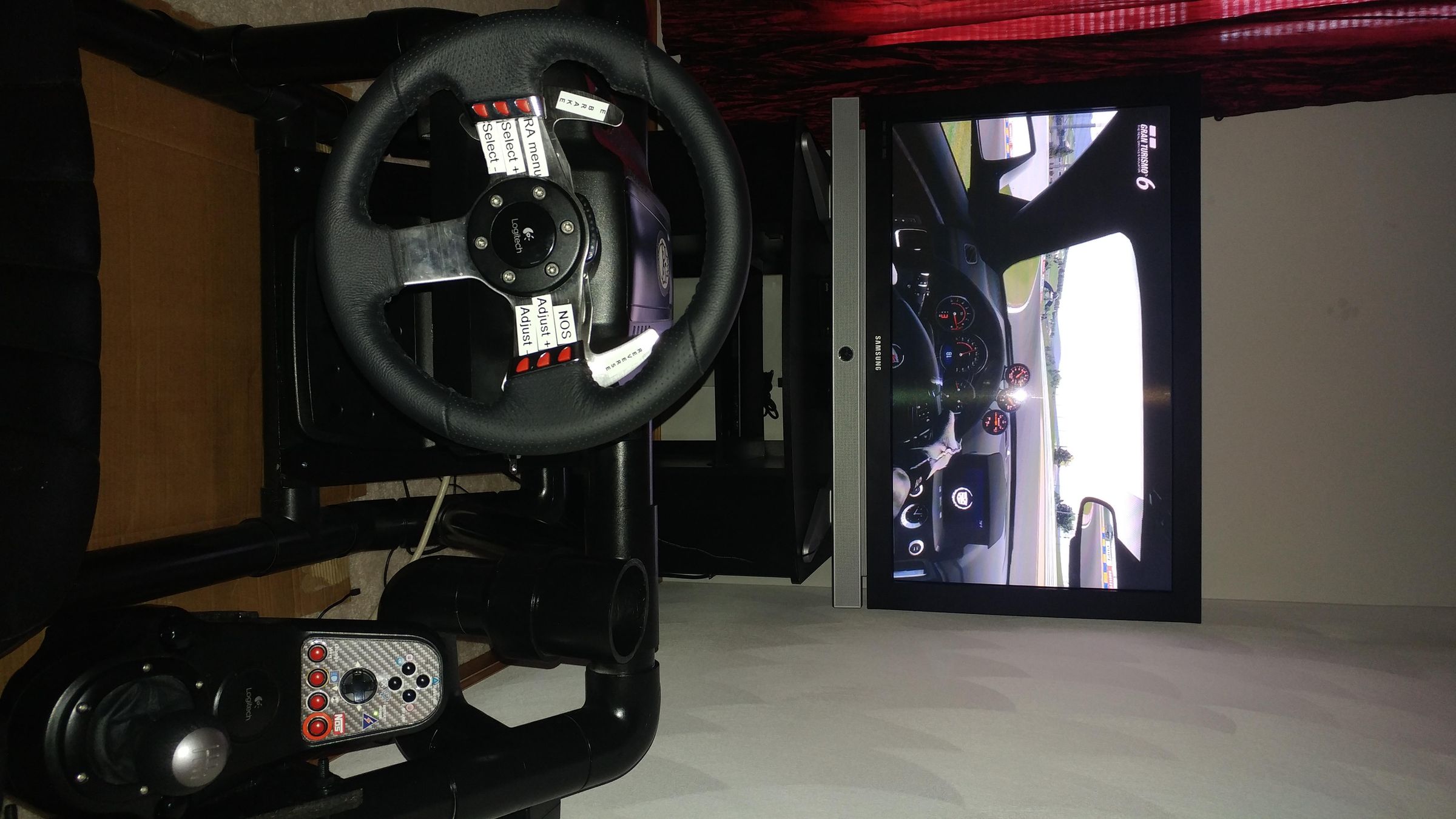 PVC Racing Simulator Pod : 5 Steps (with Pictures) - Instructables