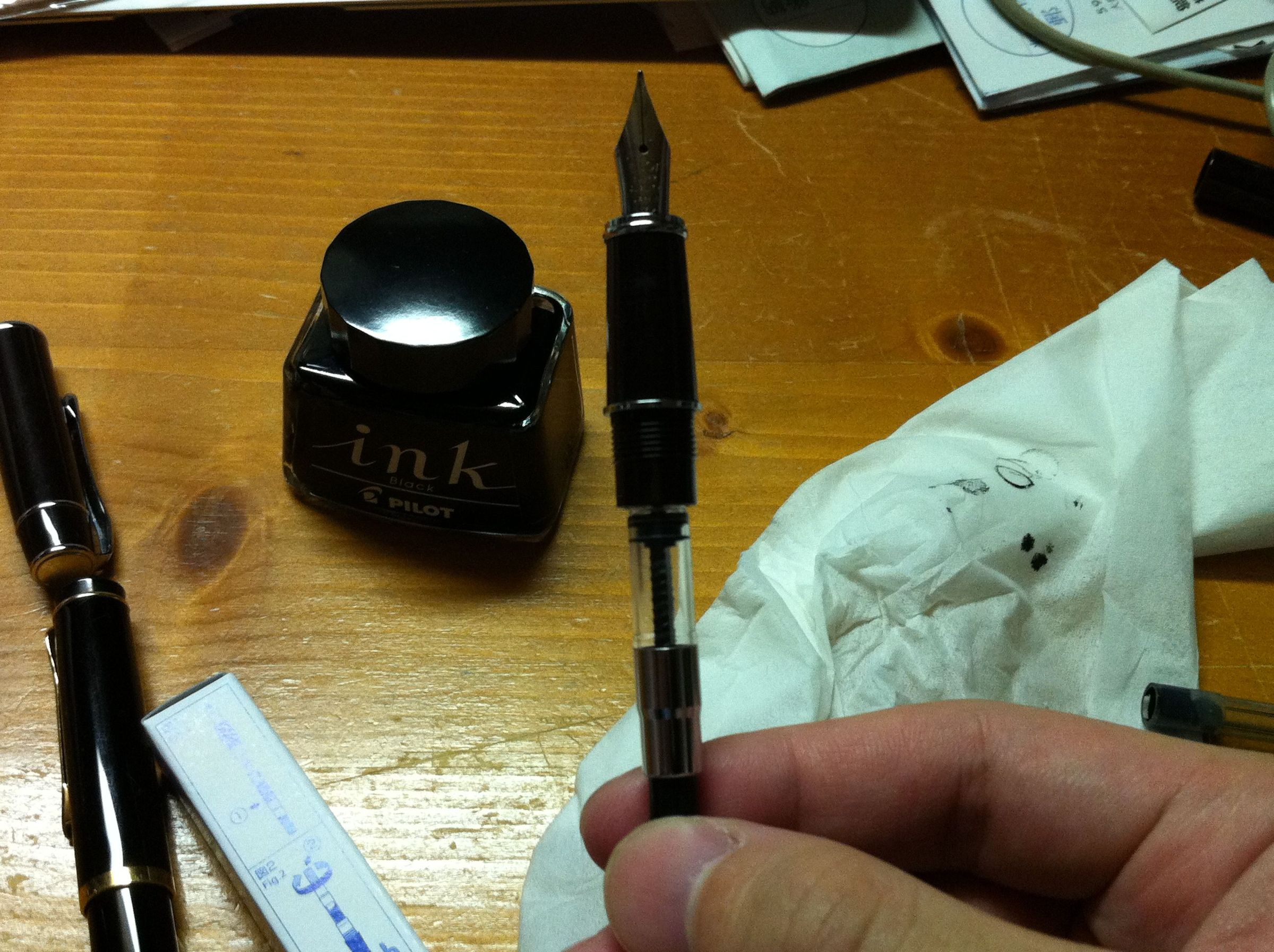 Change Fountain Pen Cartridge for Converter - Instructables