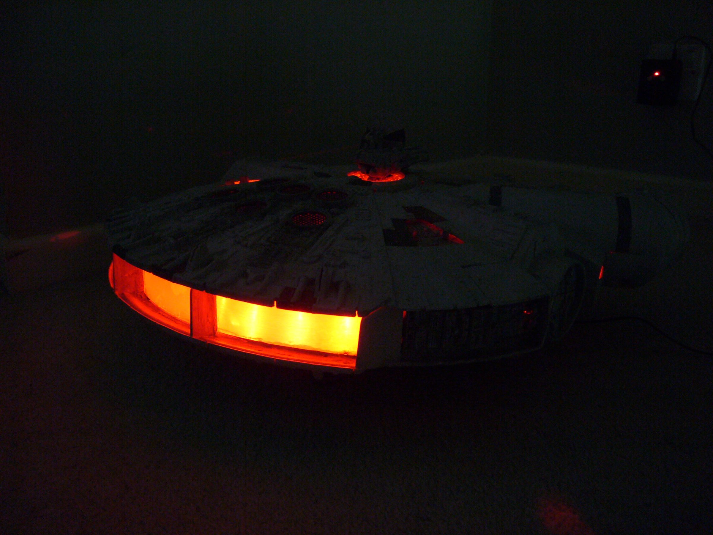 How to Build a Millennium Falcon Wall Light : 7 Steps (with Pictures ...