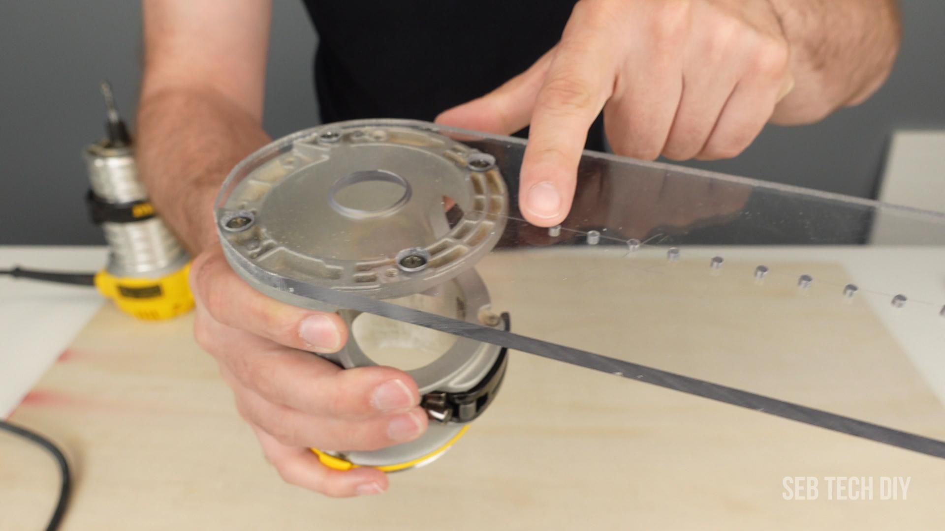 Circle Jig for Router - 5$ Basic and Easy Cutting Jig : 11 Steps (with ...