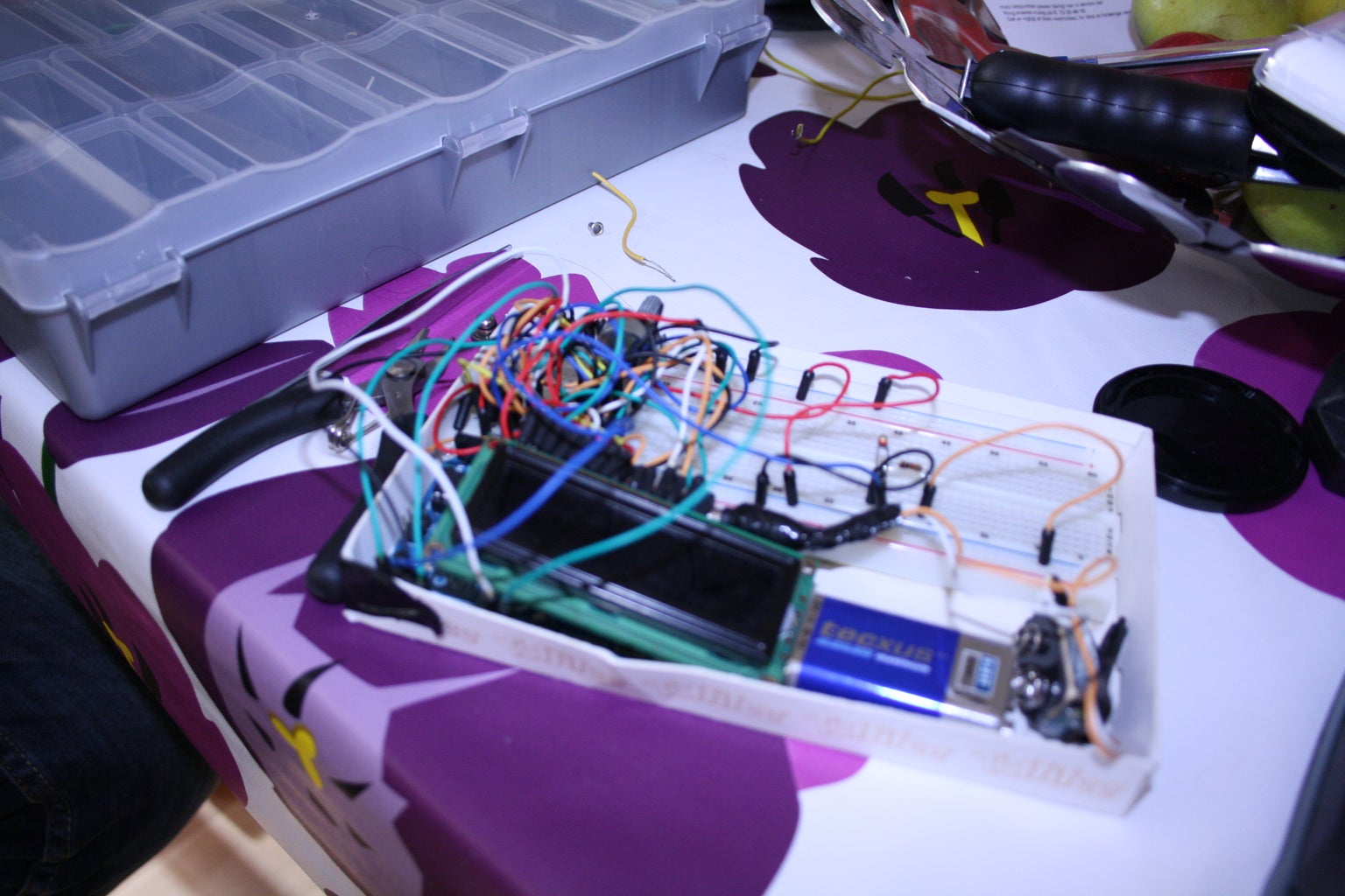 Arduino Thermometer Lcd Display Thermistor Instructables