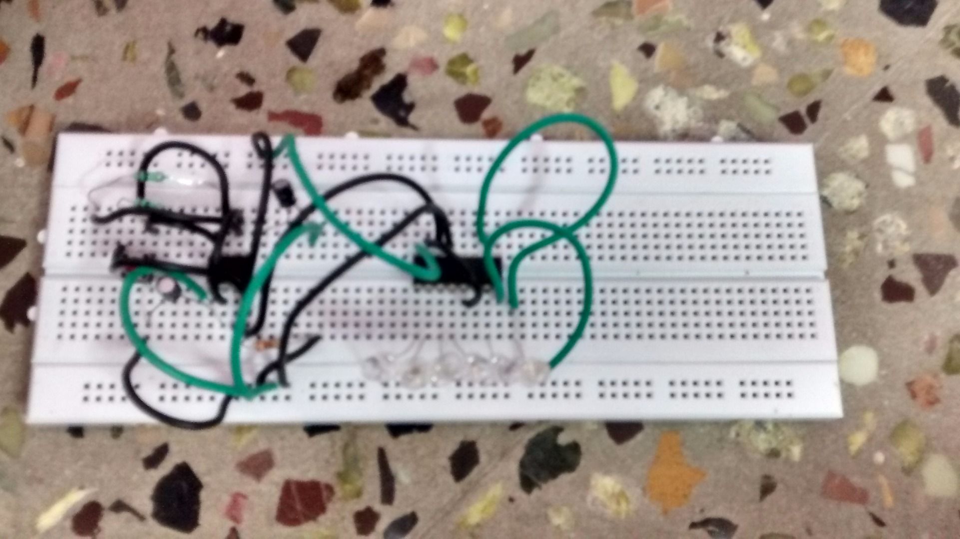 Circuit Diagram of Unbiased Digital Dice With LEDs - Instructables