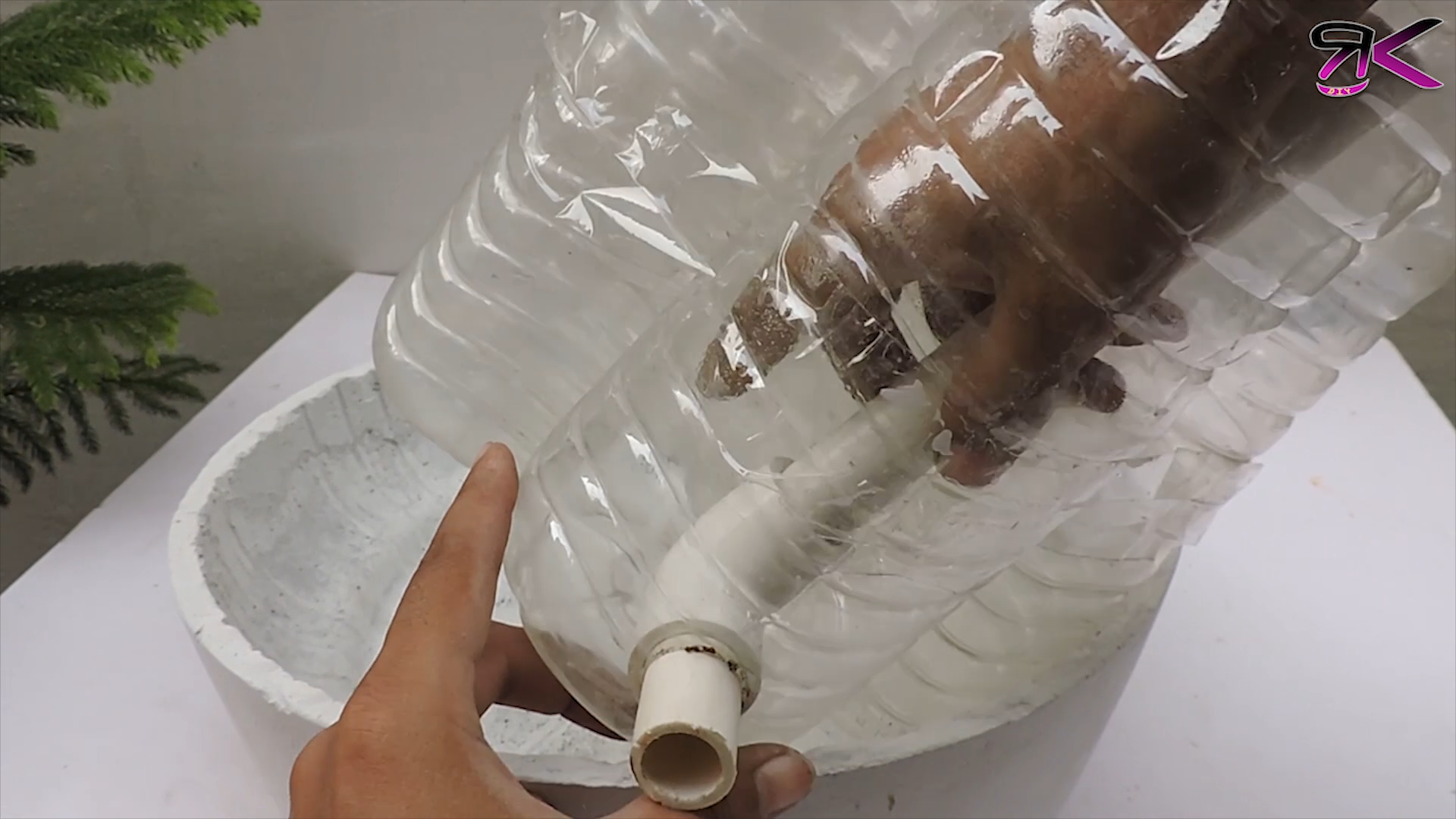Amazing Water Fountain With Plastic Bottle and Led (DIY) : 7 Steps ...
