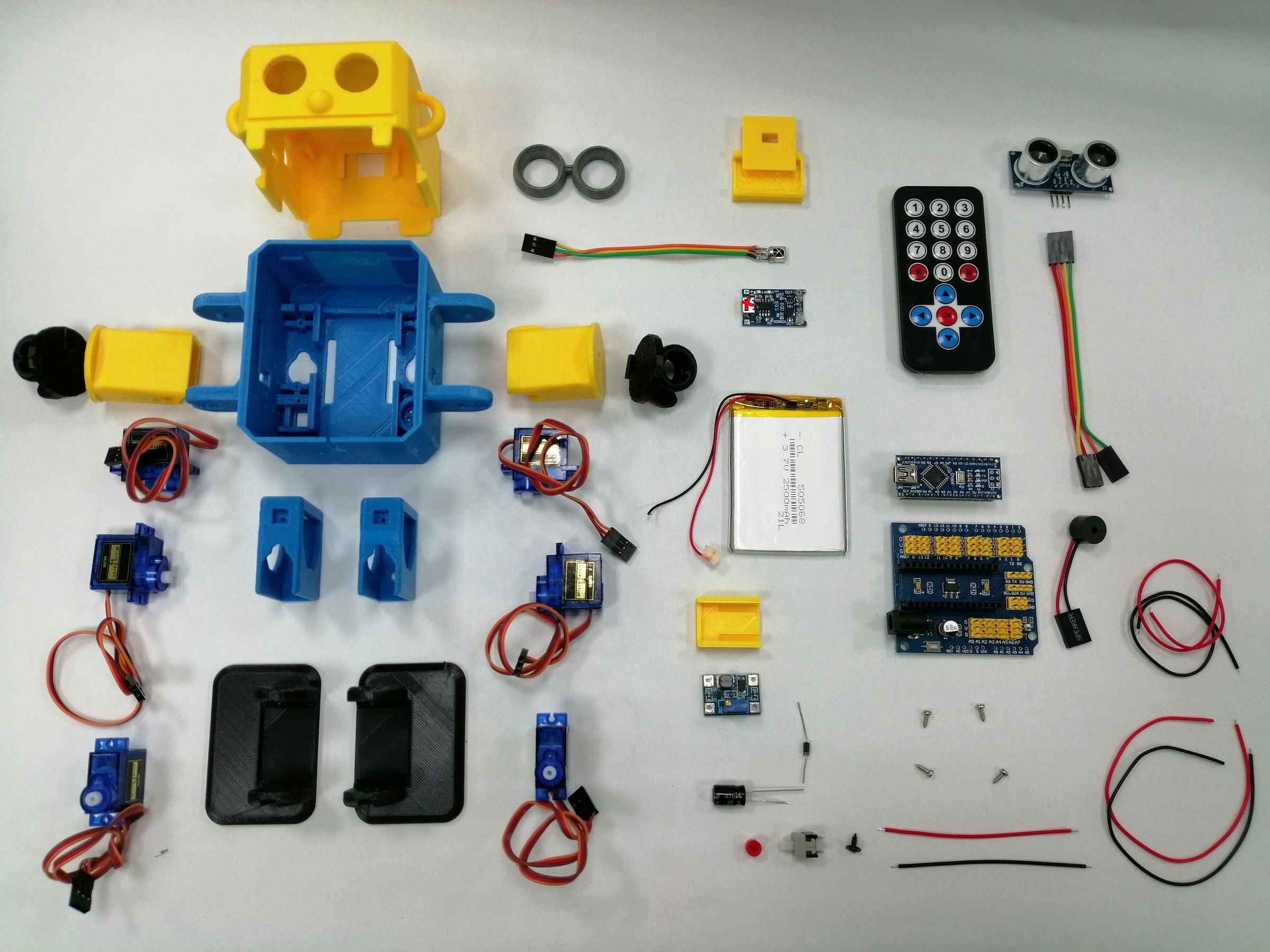 Simple Humanoid Walking and Dancing Robot (Arduino) : 9 Steps (with ...