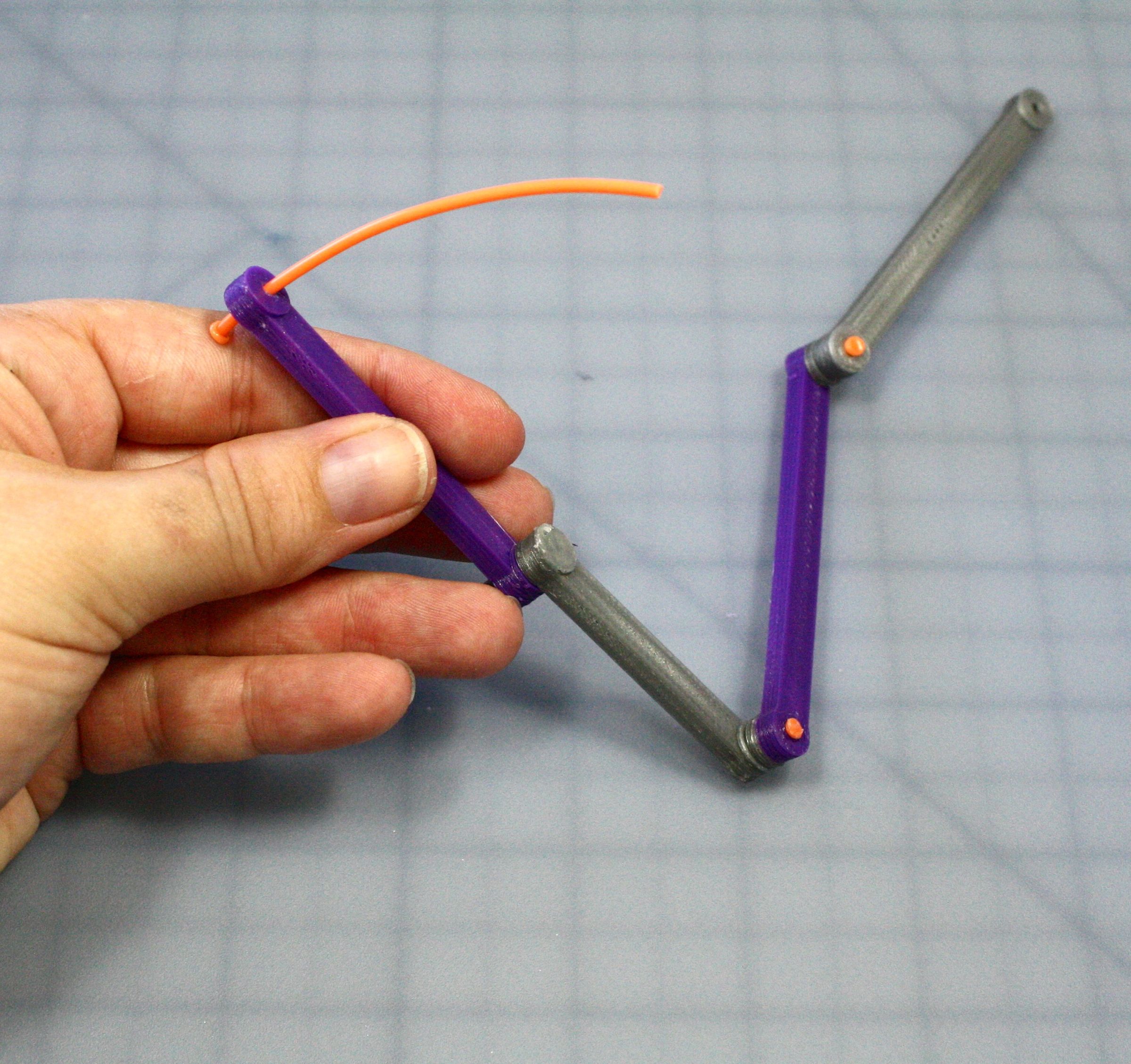 Mechanical Art Bots: Four-Bar Linkage Mechanism : 8 Steps (with ...