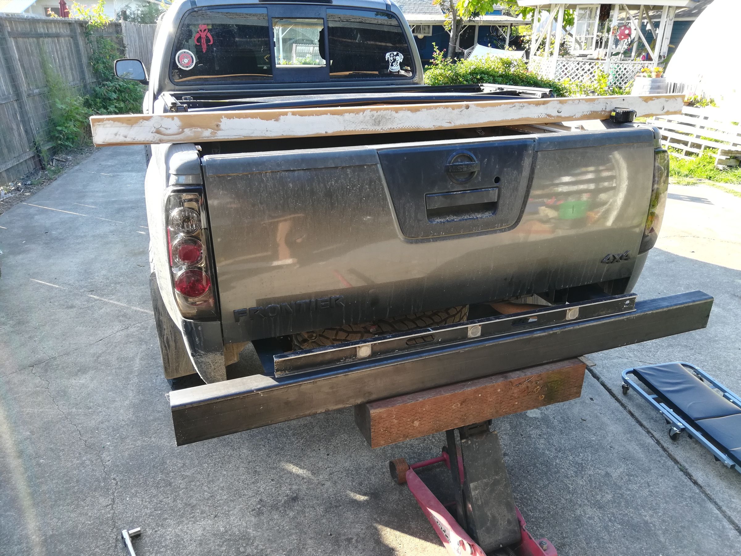 Custom Off Road Rear Bumper With Hitch : 6 Steps (with Pictures ...