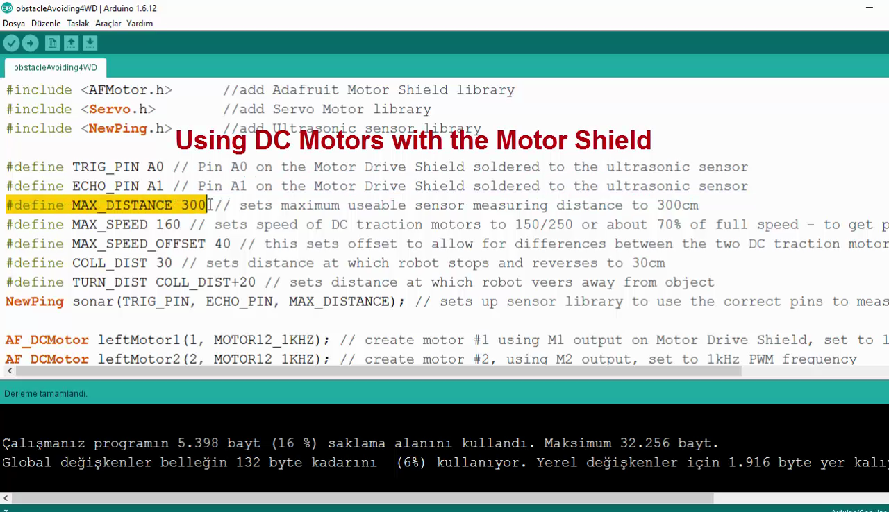 Arduino - Obstacle Avoiding Robot 4WD : 8 Steps (with Pictures ...