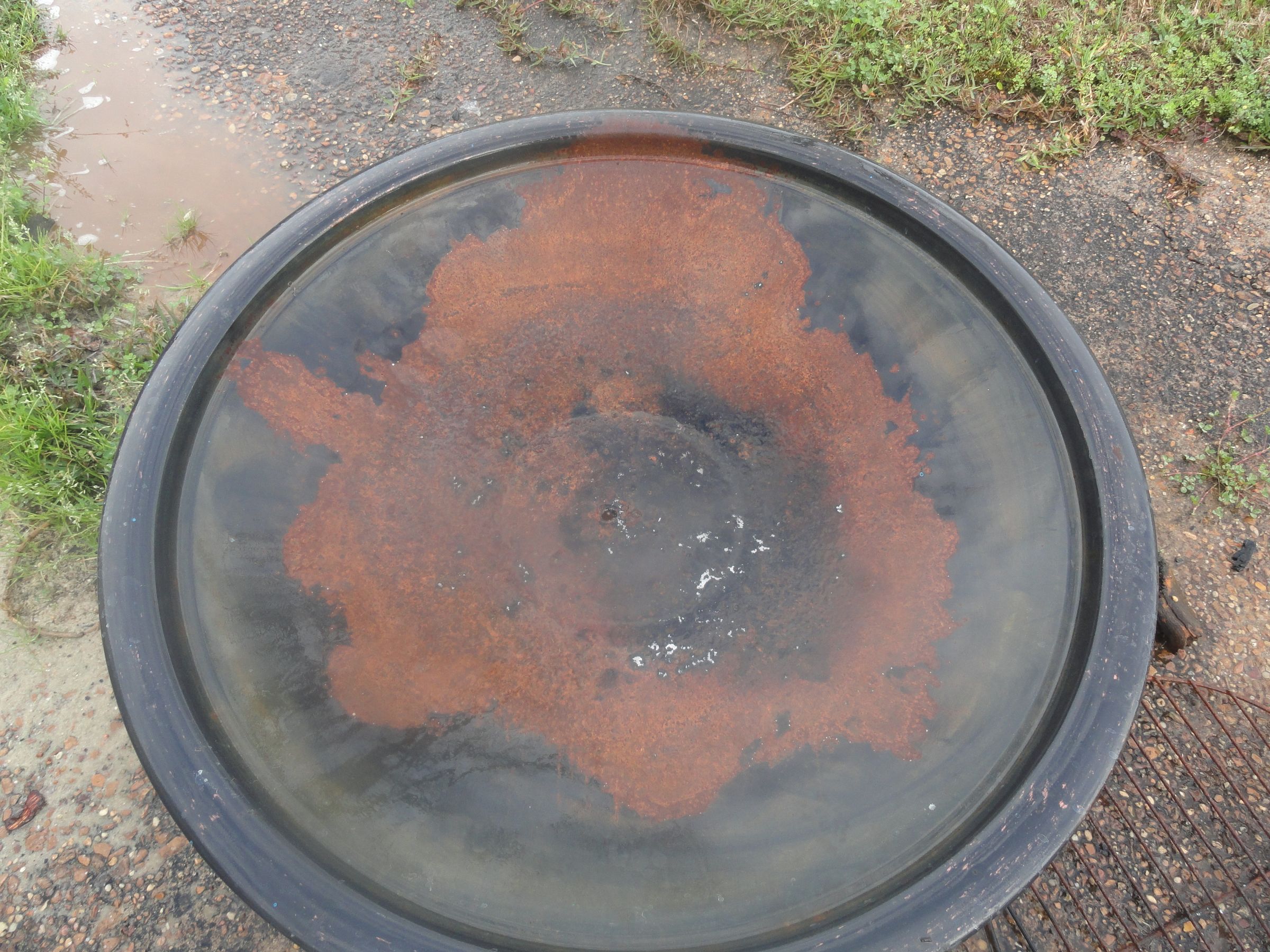 Putting Drain Holes in a Fire Pit : 3 Steps - Instructables