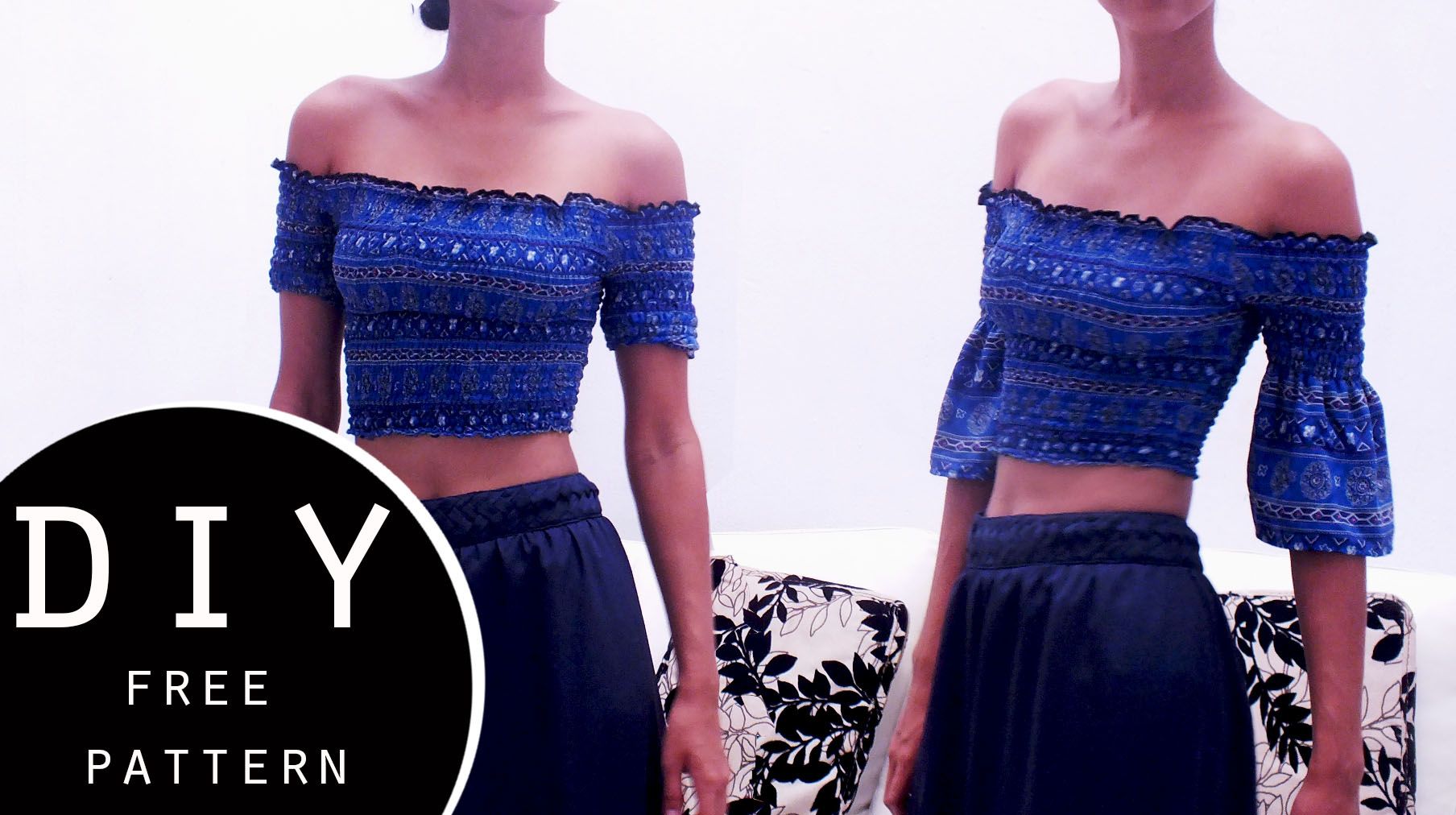 Off the Shoulder Top | Free Pattern | Patrón Gratis - Instructables
