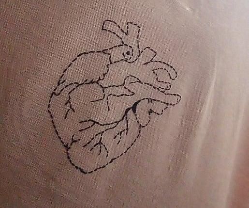 Heart Organ Embroidery in Shirt : 4 Steps - Instructables