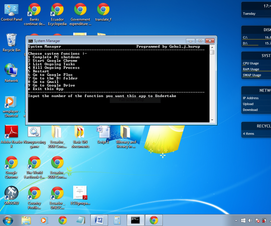 System Manager Ultimate .bat - Instructables