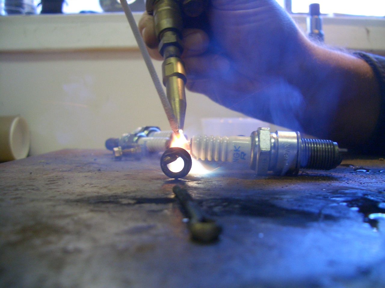 Spark Plug Race Car Paperweight : 7 Steps (with Pictures) - Instructables