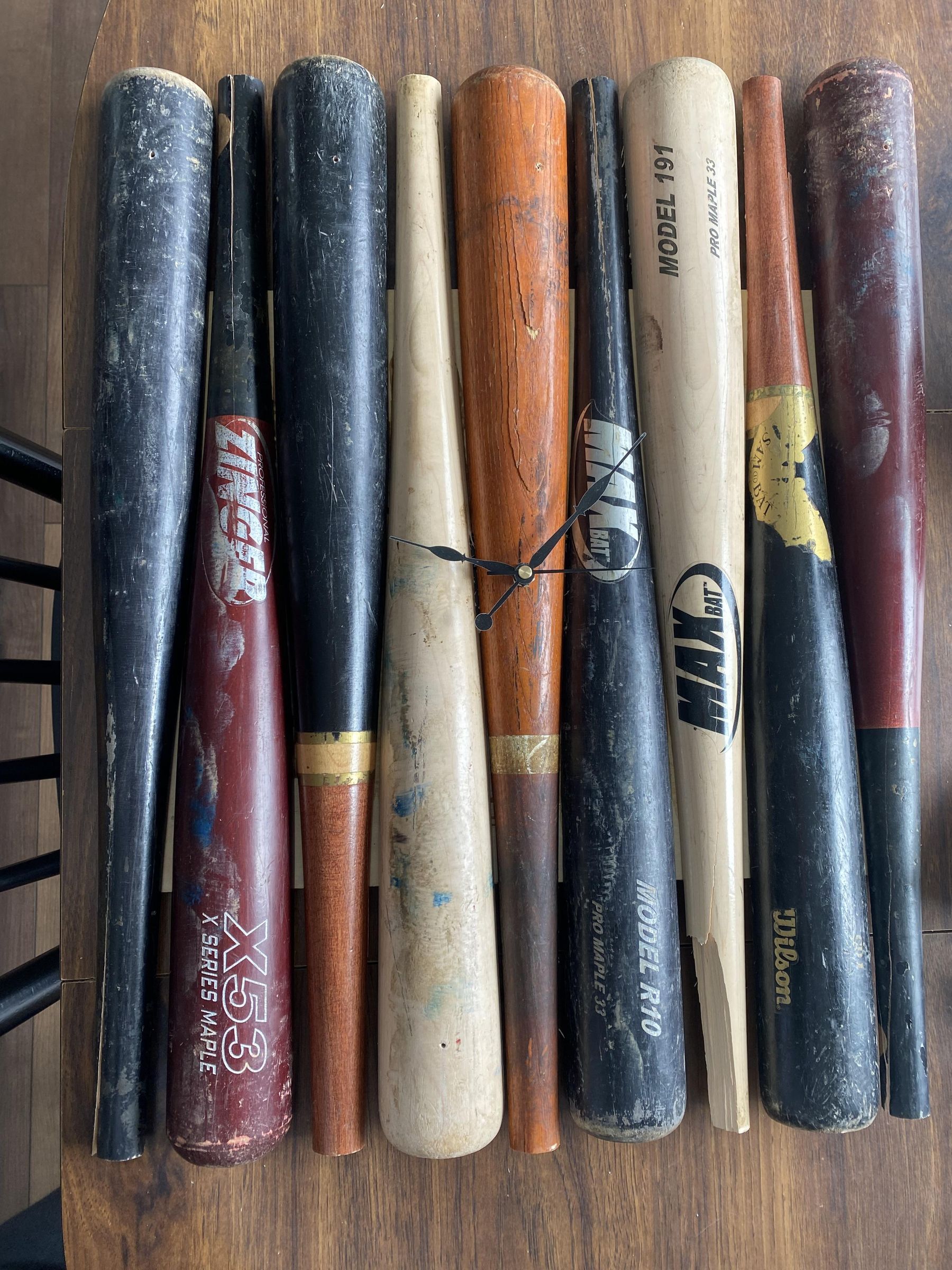 Baseball Bat Clock : 5 Steps - Instructables