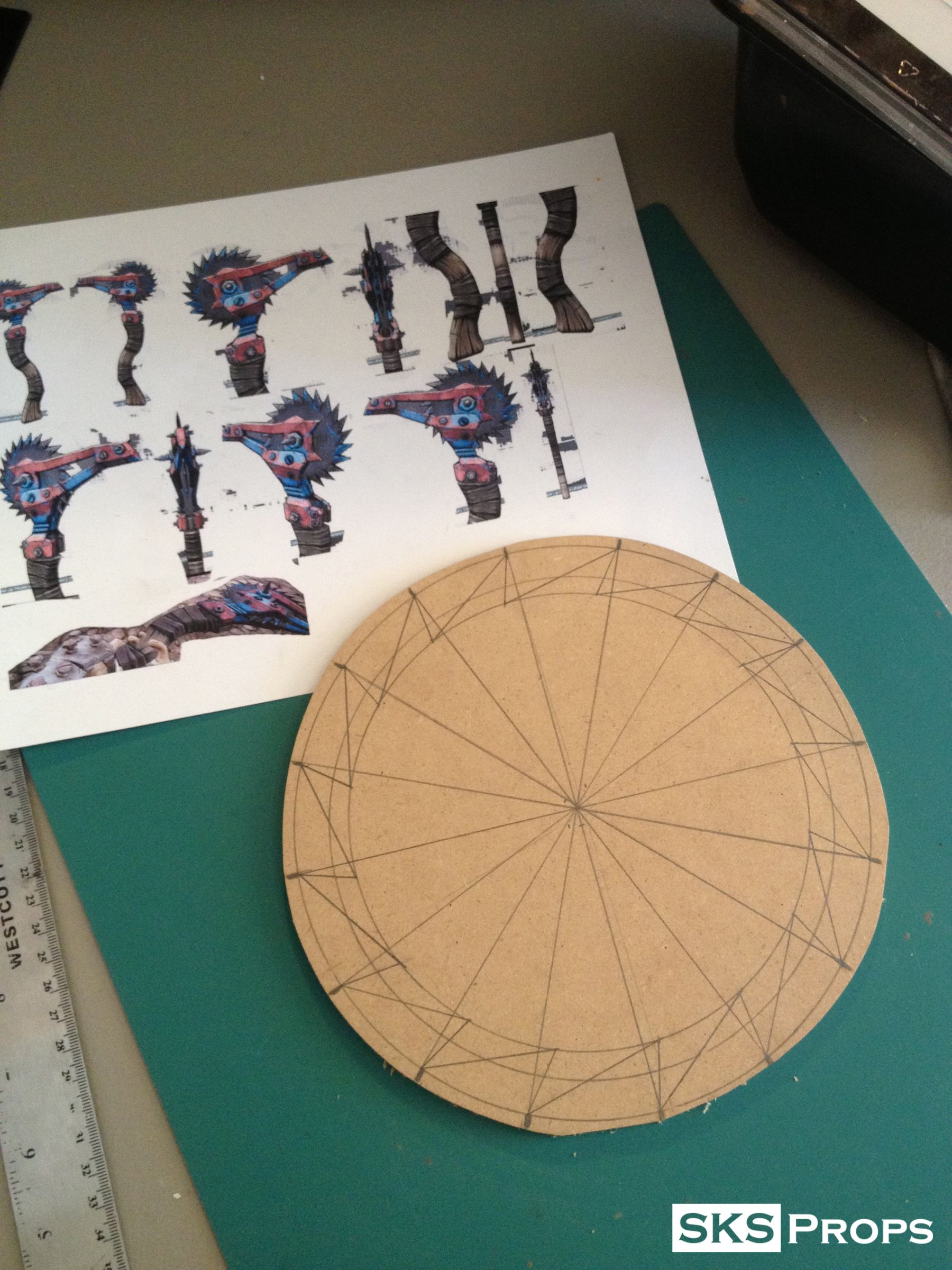 Borderlands - Krieg's Buzzaxe Cosplay Prop : 16 Steps (with Pictures ...