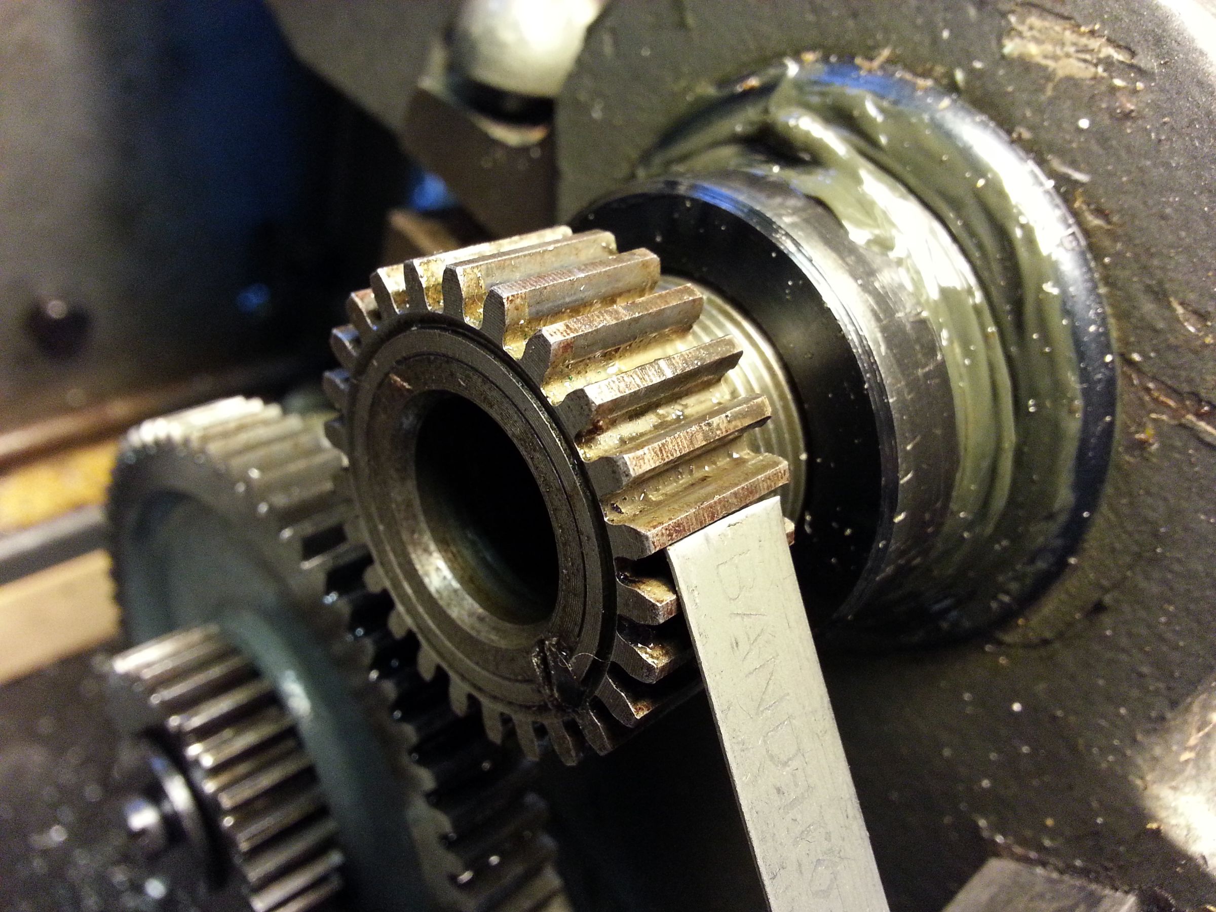 Engraving on the Lathe - Radial Markings, Scales, Dials Myford ML10 : 5 ...