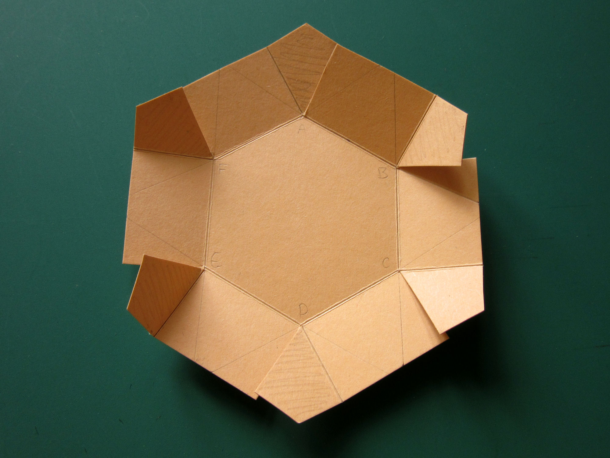 Hexagonal Cardboard Gift, Jewellery or Chocolate Box : 9 Steps (with ...
