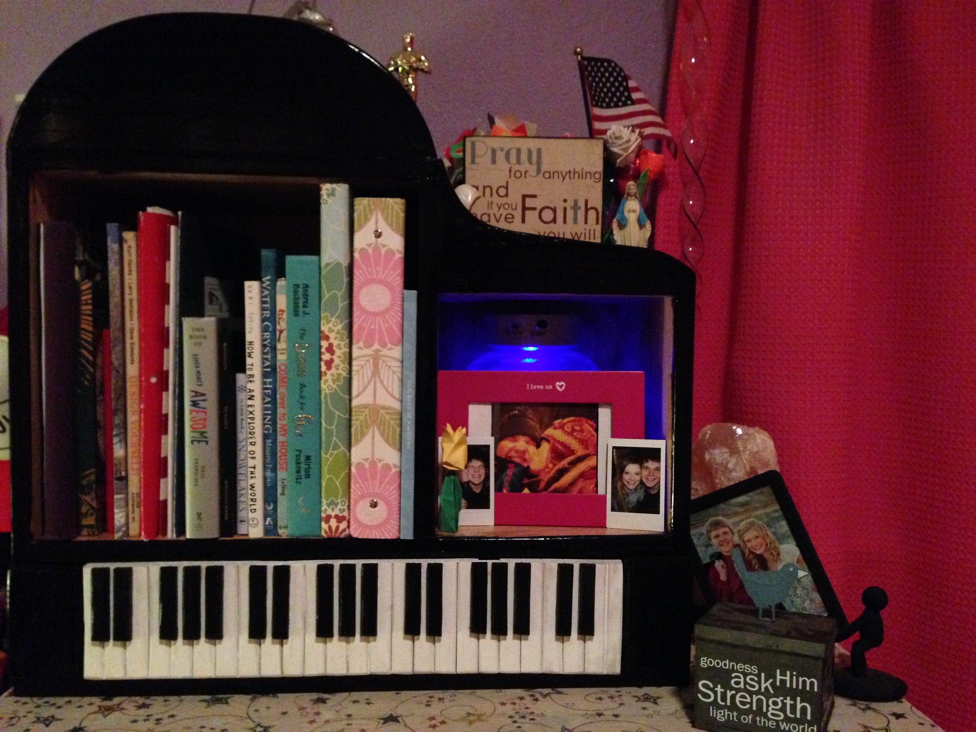 Desk-size Grand Piano Bookshelf : 14 Steps (with Pictures) - Instructables