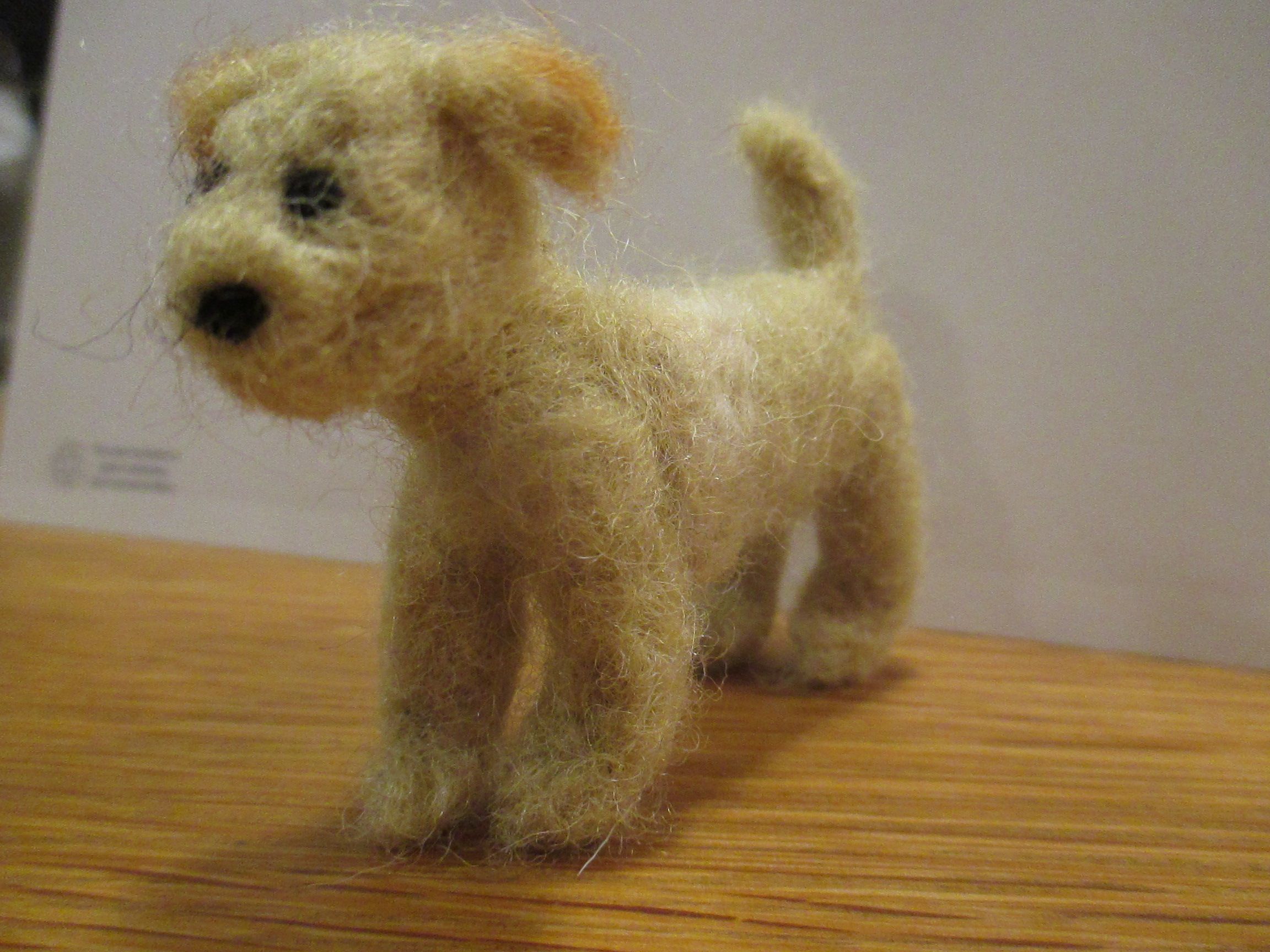 Tiny Needle Felted Dog : 6 Steps (with Pictures) - Instructables
