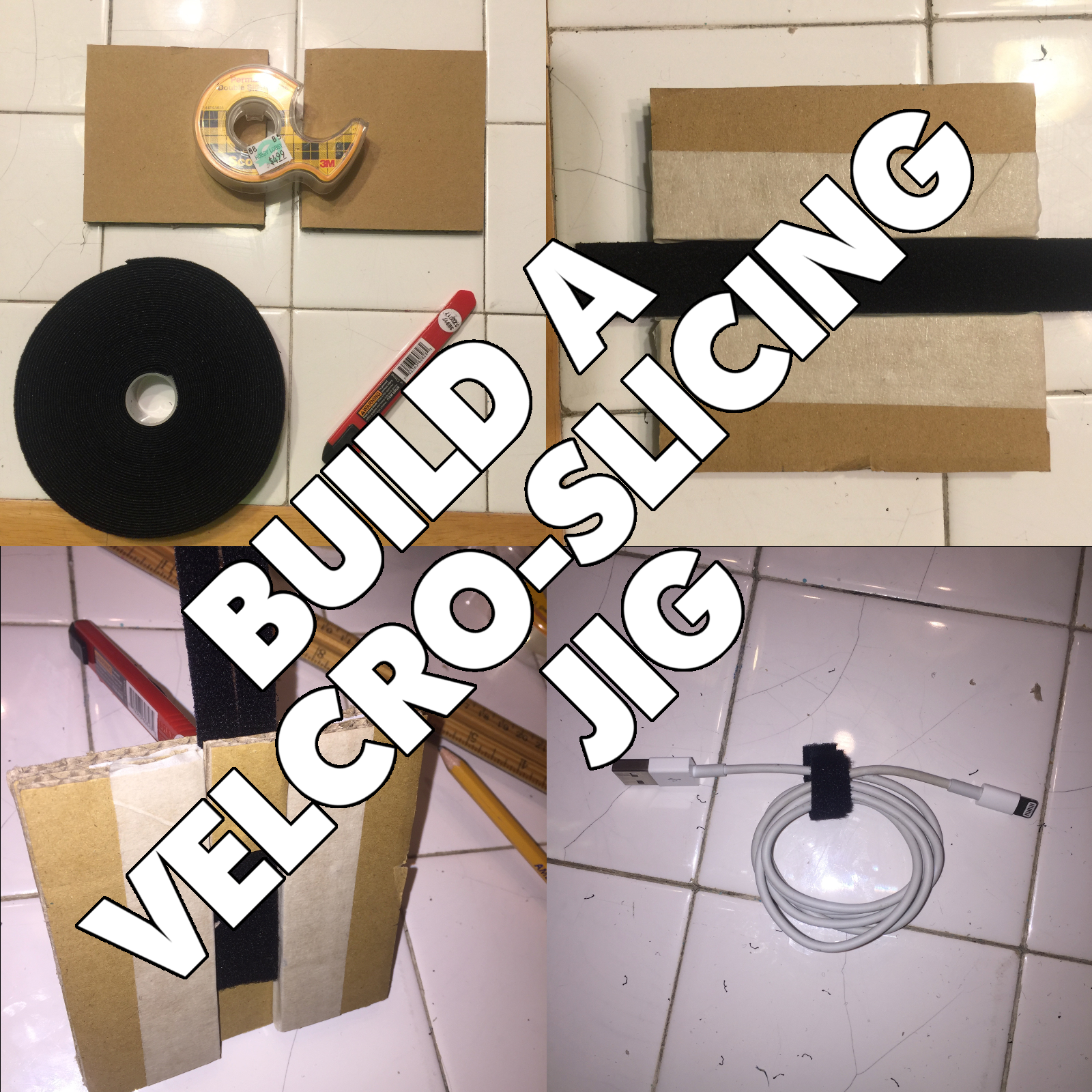 VELCRO SLICING JIG : 5 Steps (with Pictures) - Instructables