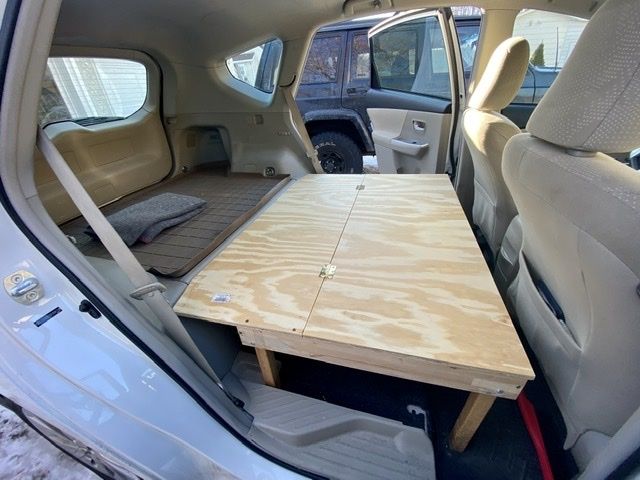 How to Make a Prius V Into a Camper : 8 Steps - Instructables