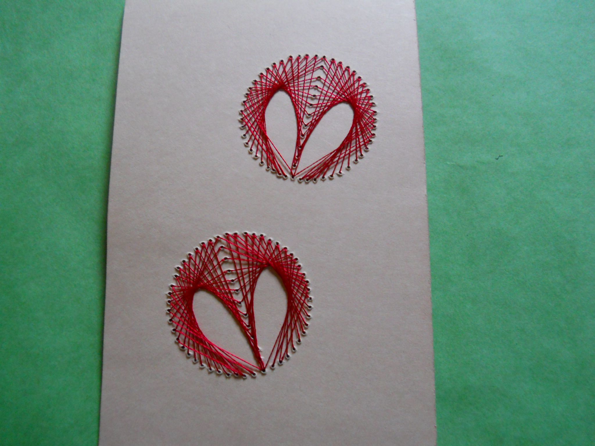Silk Thread Valentine's Card : 5 Steps (with Pictures) - Instructables