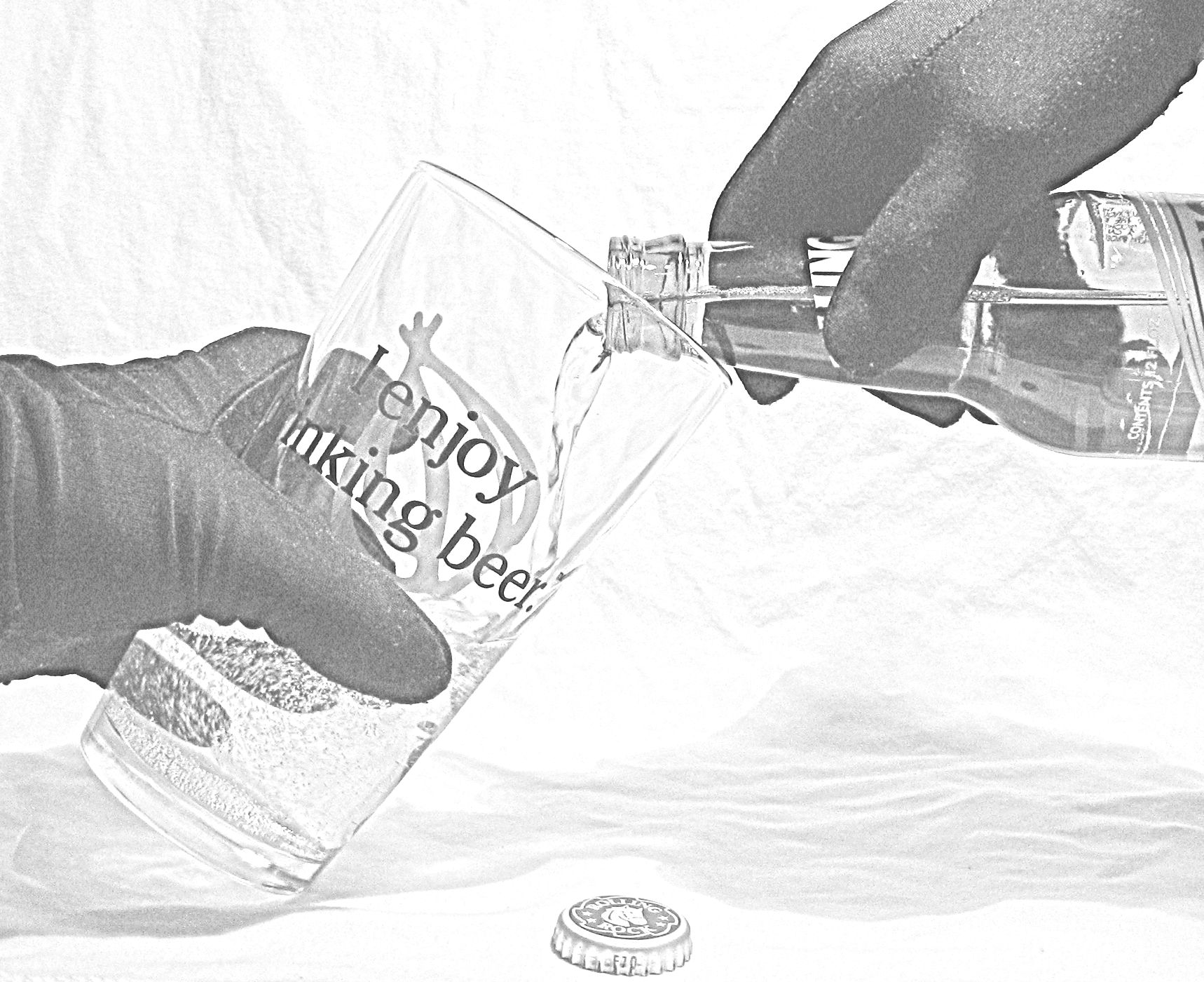 How to Pour Beer - Bottle and Draught (aka Draft or Tap) : 8 Steps ...