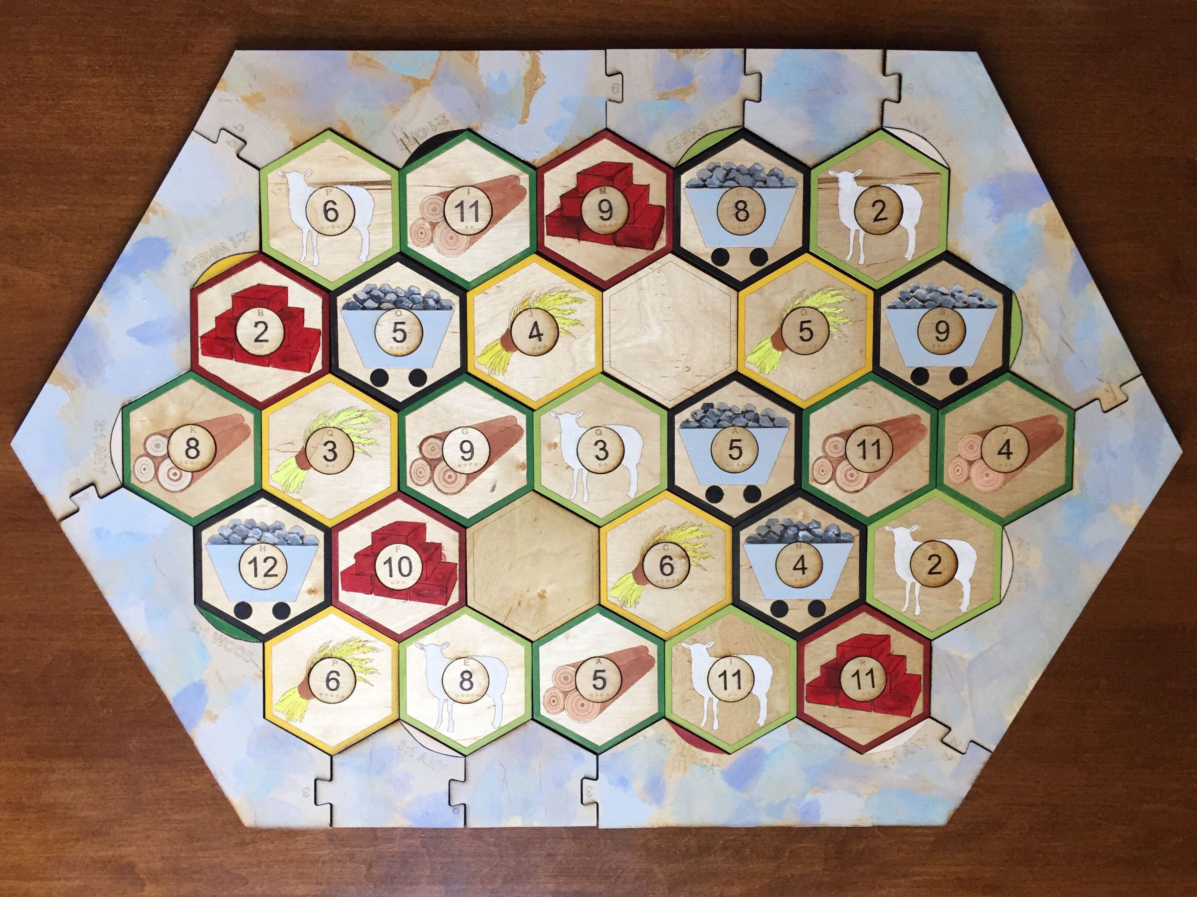 Super Simple Settlers of Catan Board - Instructables