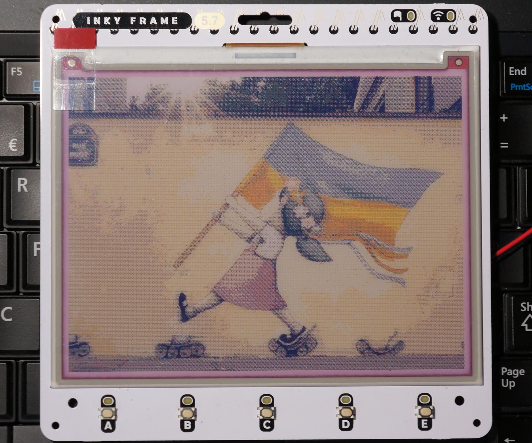 Pimoroni Inky Frame Comparison - 4 Inch Vs 5.7 Inch : 18 Steps (with Pictures) - Instructables