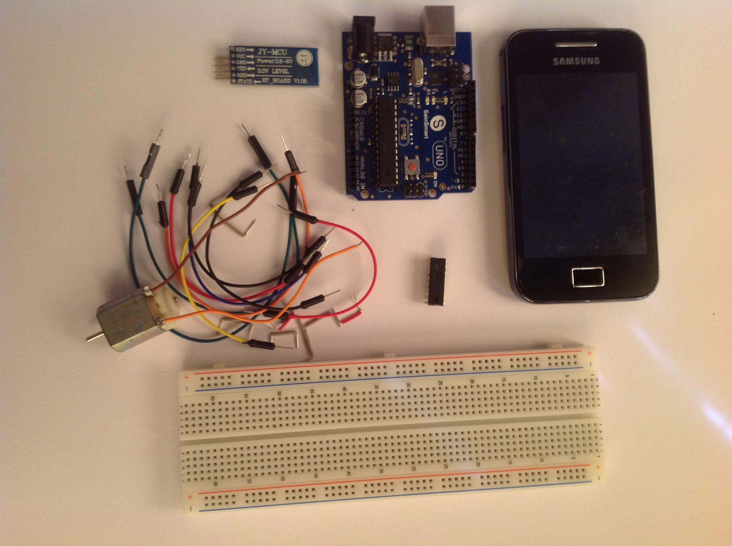 Arduino - Control DC Motor Via Bluetooth : 4 Steps (with Pictures ...