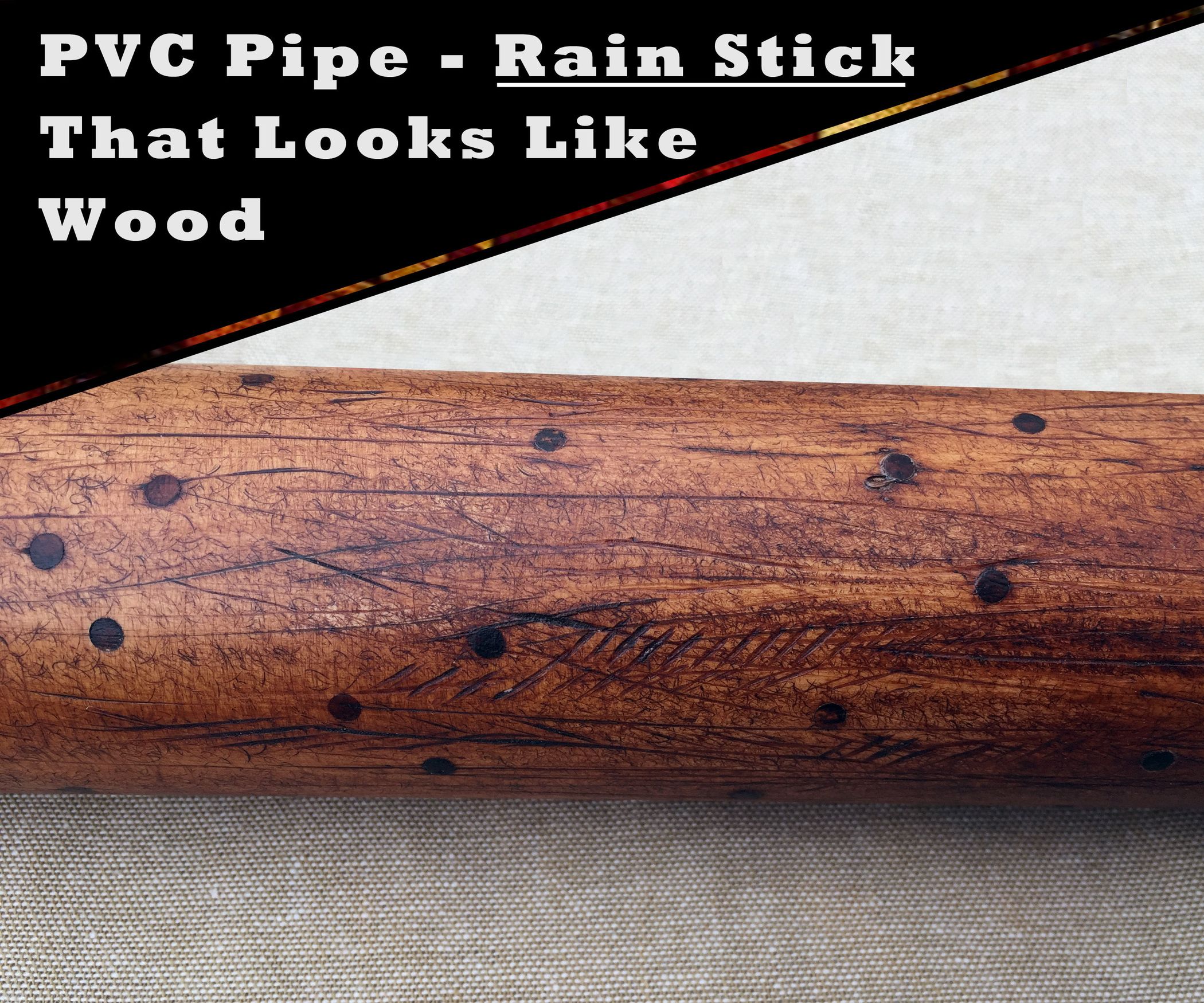 PVC Pipe Rain Stick : 13 Steps (with Pictures) - Instructables